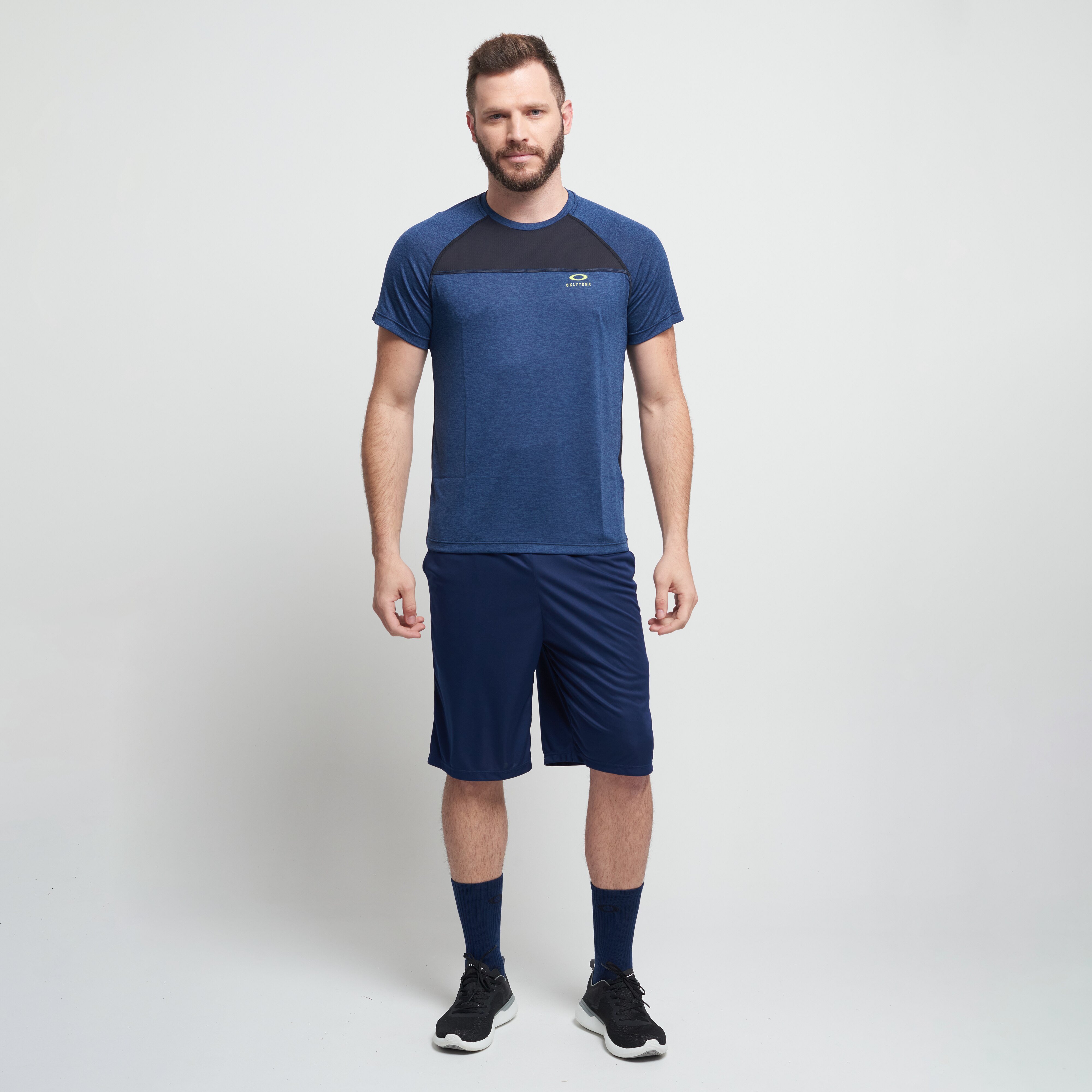 Oakley Camiseta Masc Mod Trnx Mesh Ss Tee - Navy Blue | Oakley® BR