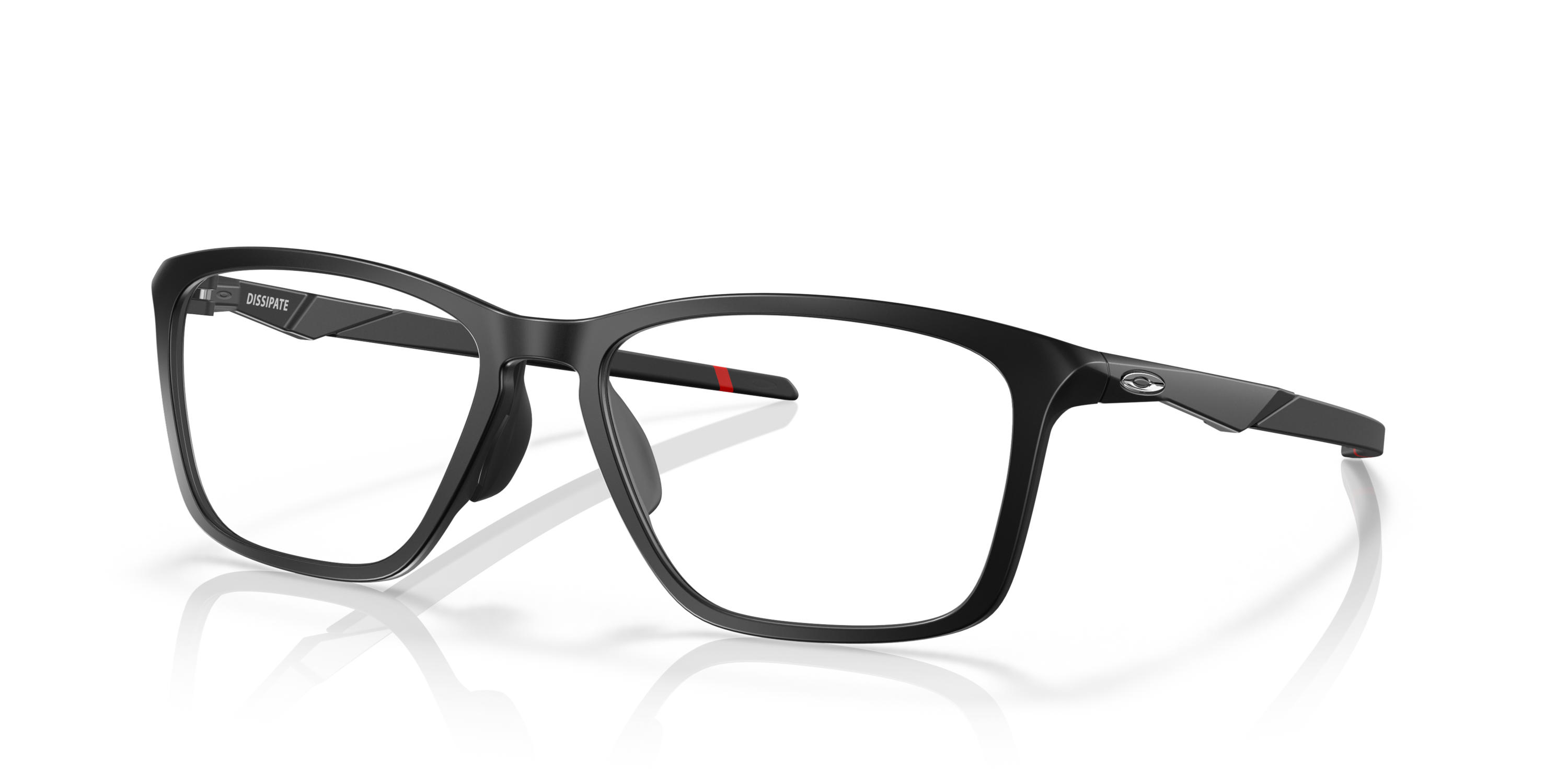 Oakley Dissipate (Low Bridge Fit) Eyeglasses with Satin Black Frame ...