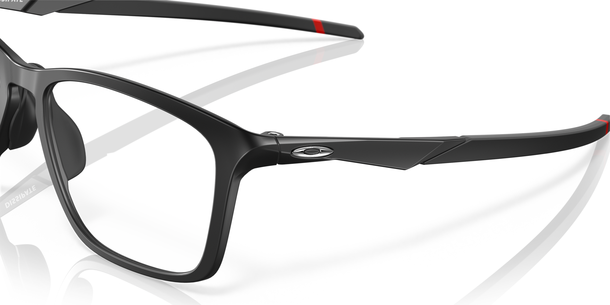 Oakley Dissipate (Low Bridge Fit) Eyeglasses with Satin Black Frame ...