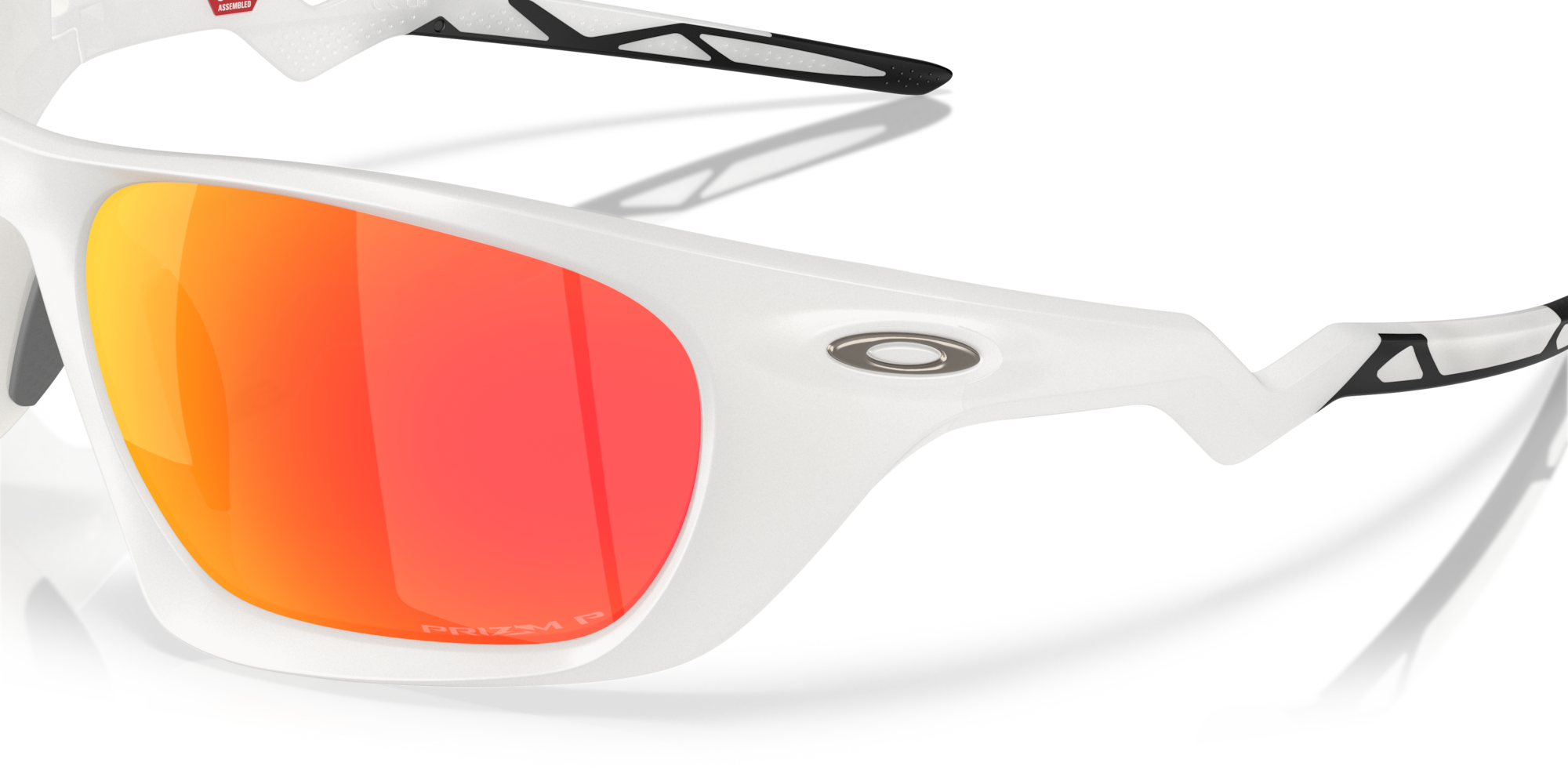 Lateralis Prizm Ruby Polarized Lenses, Matte Vapor Frame Sunglasses ...