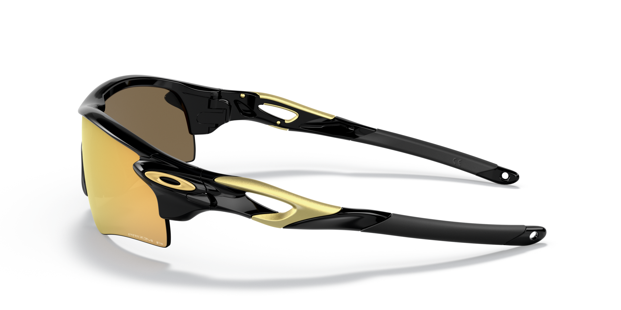 RadarLock® Path® (Low Bridge Fit) Prizm 24K Polarized Lenses, Polished ...