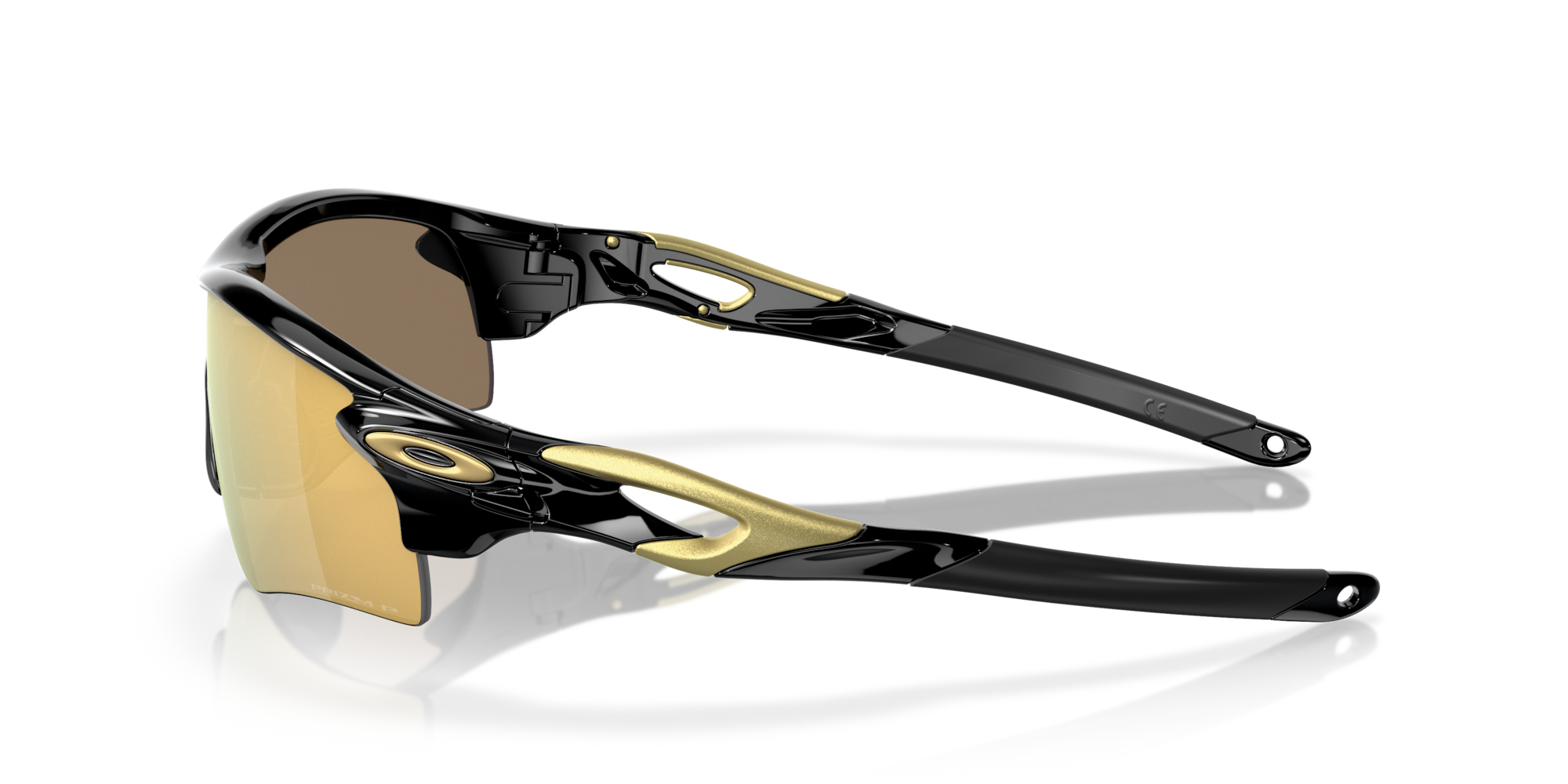 RadarLock® Path® (Low Bridge Fit) Prizm 24K Polarized Lenses, Polished ...
