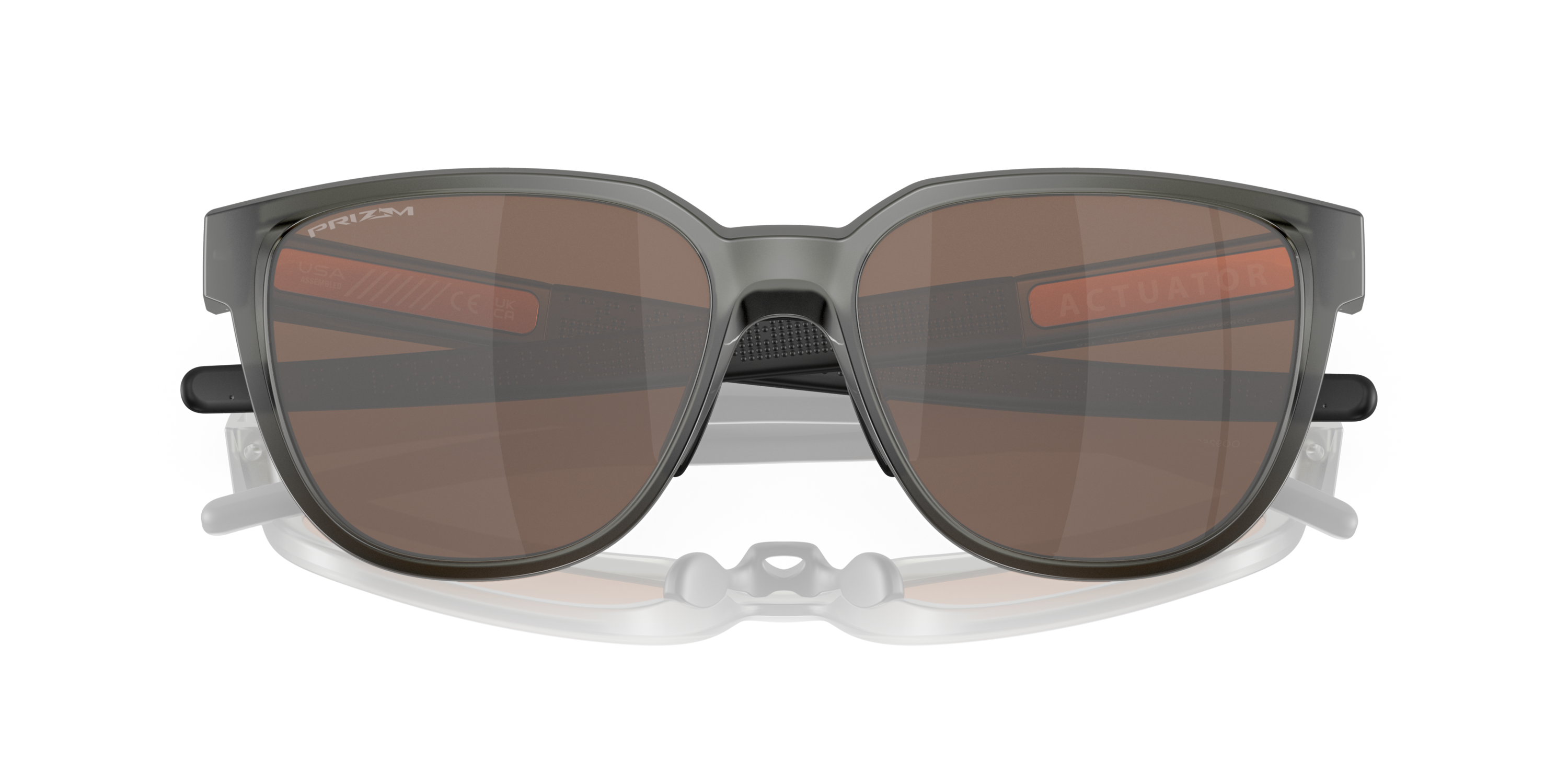Oakley Actuator Sunglasses with Matte Grey Smoke Frame and Prizm ...