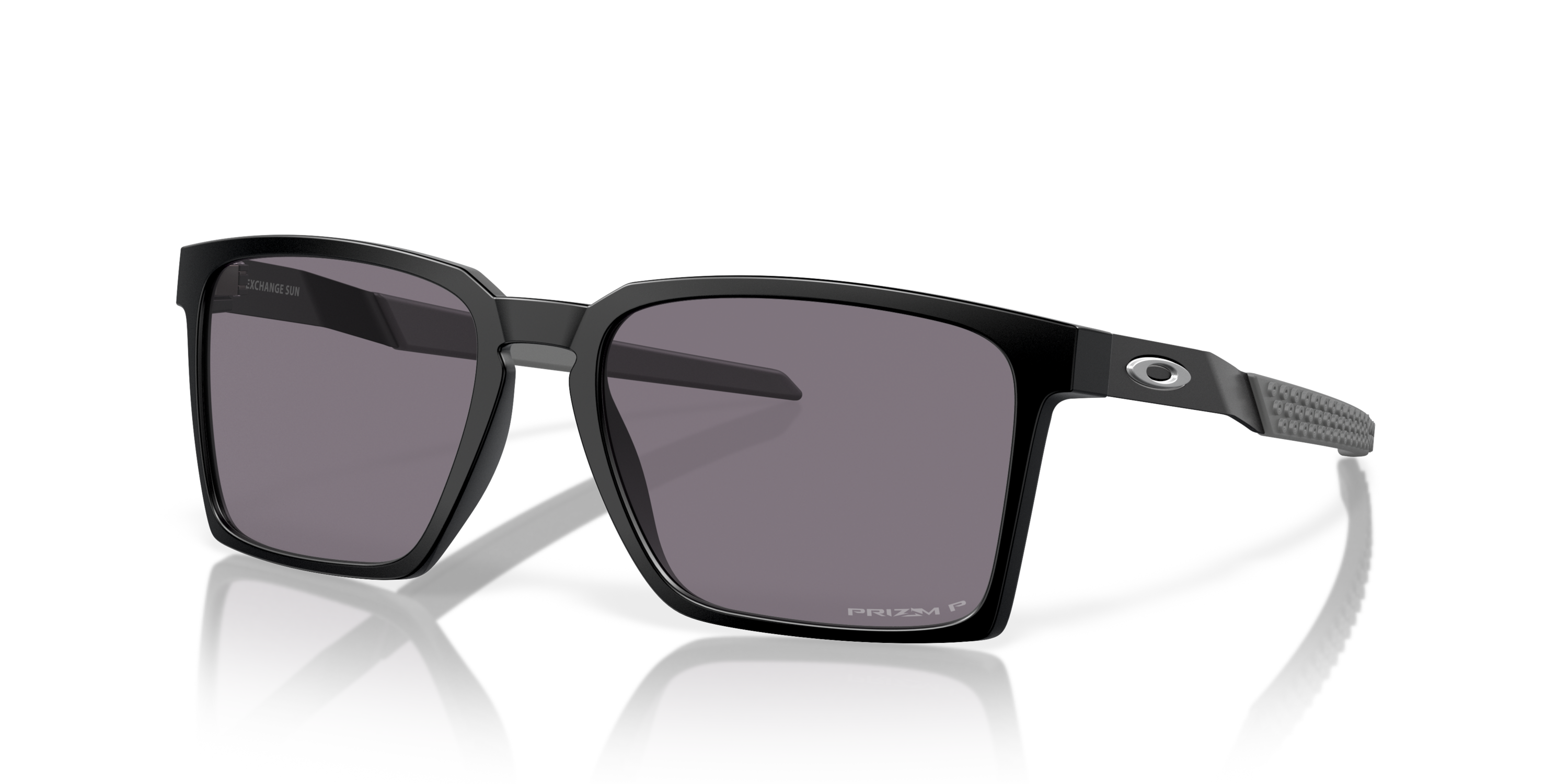 Exchange Prizm Grey Polarized Satin Black de sol | Oakley® BR