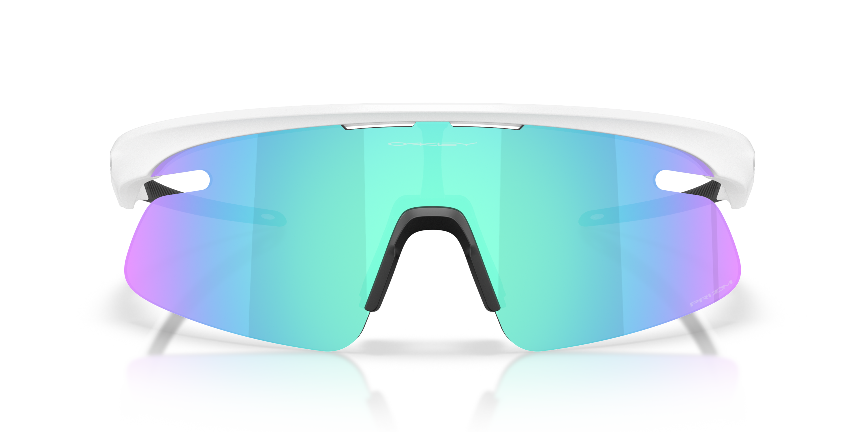RSLV Lite Prizm Sapphire Lenses, Matte White Frame Sunglasses | Oakley® GB