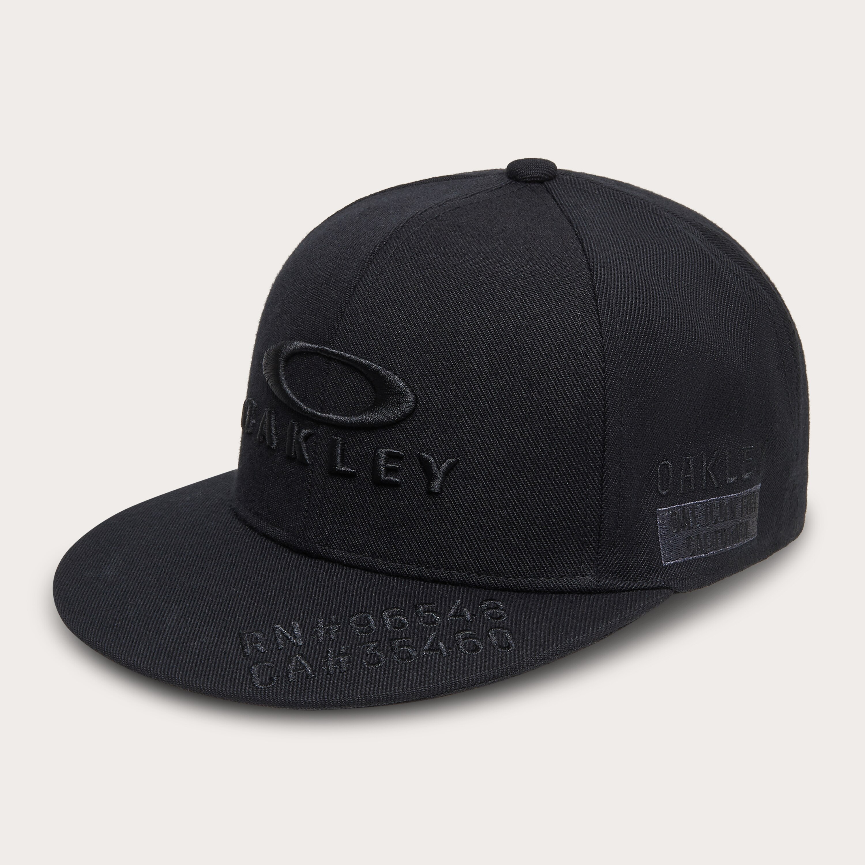 Oakley Oakley Flat Brim Cap Fa 23.0 - Blackout | Oakley® 日本