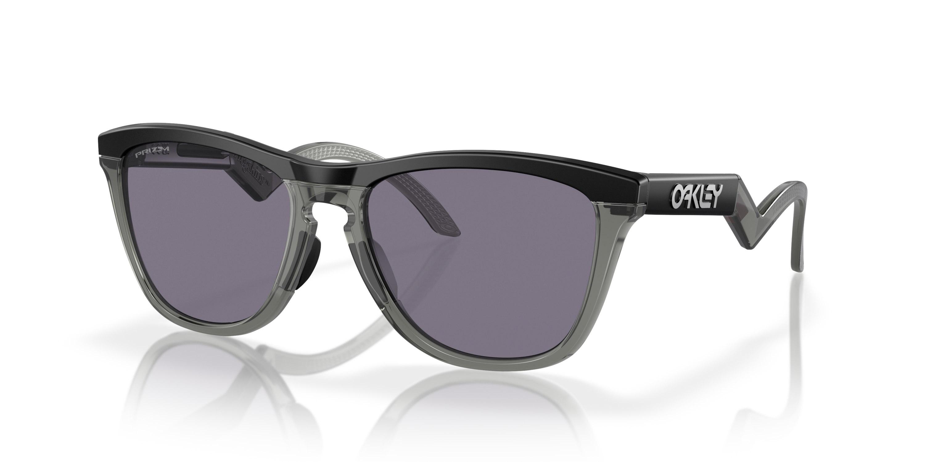 Frogskins™ Hybrid Prizm Grey Lenses, Matte Black Frame Sunglasses | Oakley® US