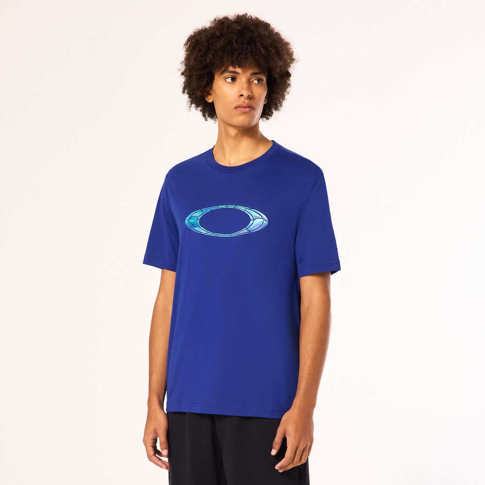 Oakley Mtl Liquid Ellipse Tee - Crystal Blue | Oakley® US