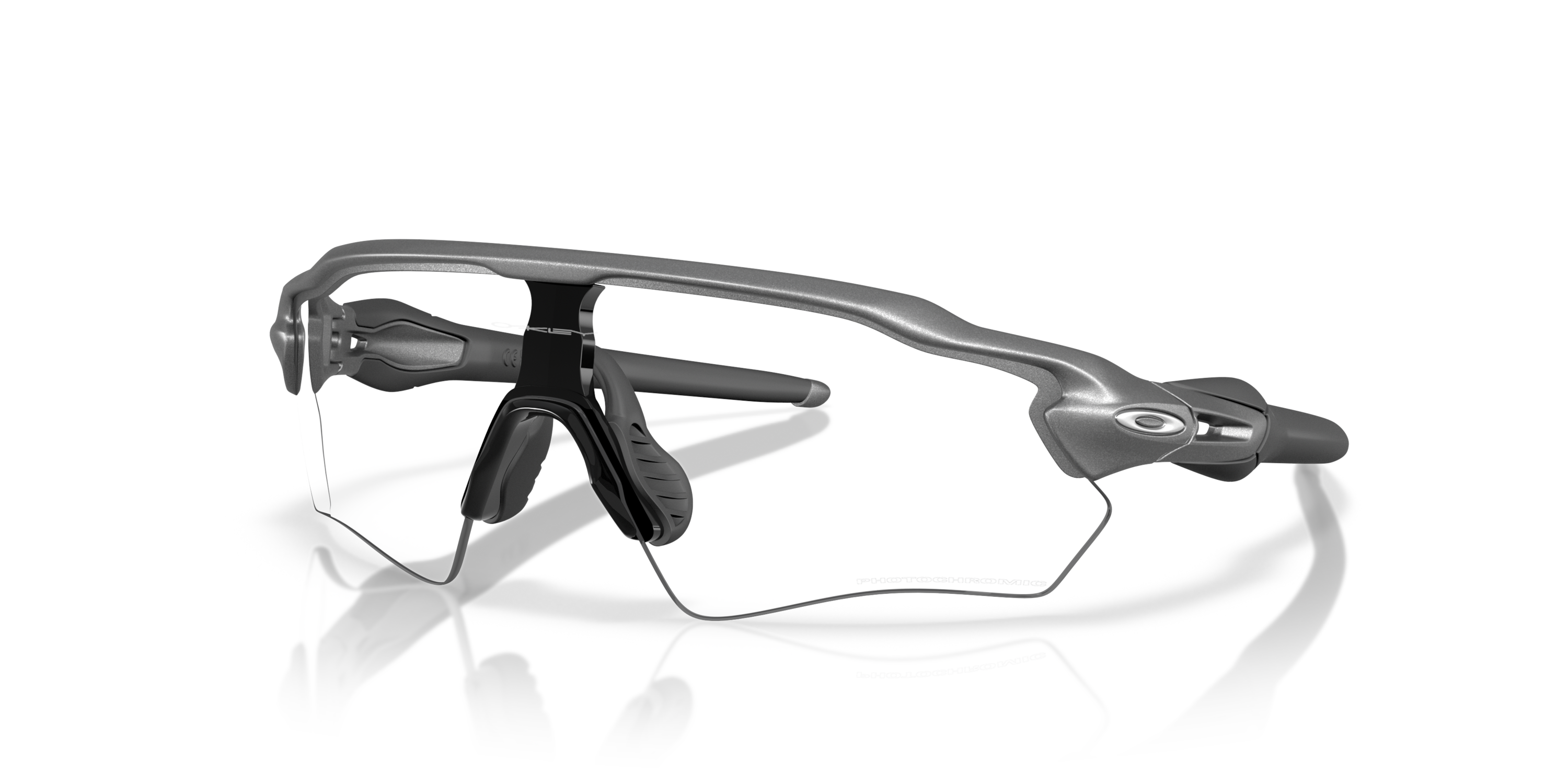 Oakley Radar® EV S Path Sunglasses with Steel Frame and Clear to Black ...