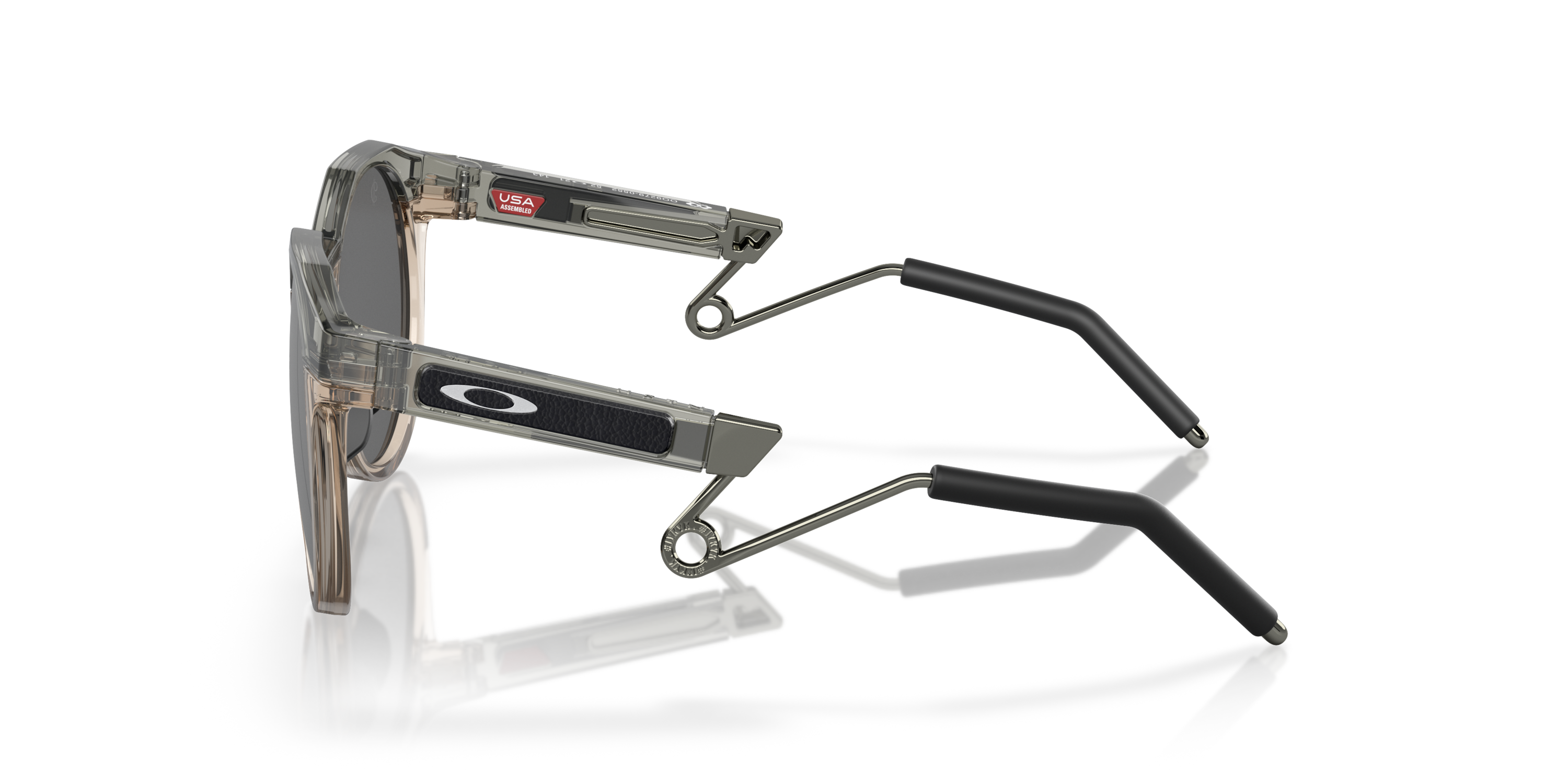 Damian Lillard Signature Series HSTN Metal Prizm Black Lenses, Grey Ink/Sepia Frame Sunglasses ...