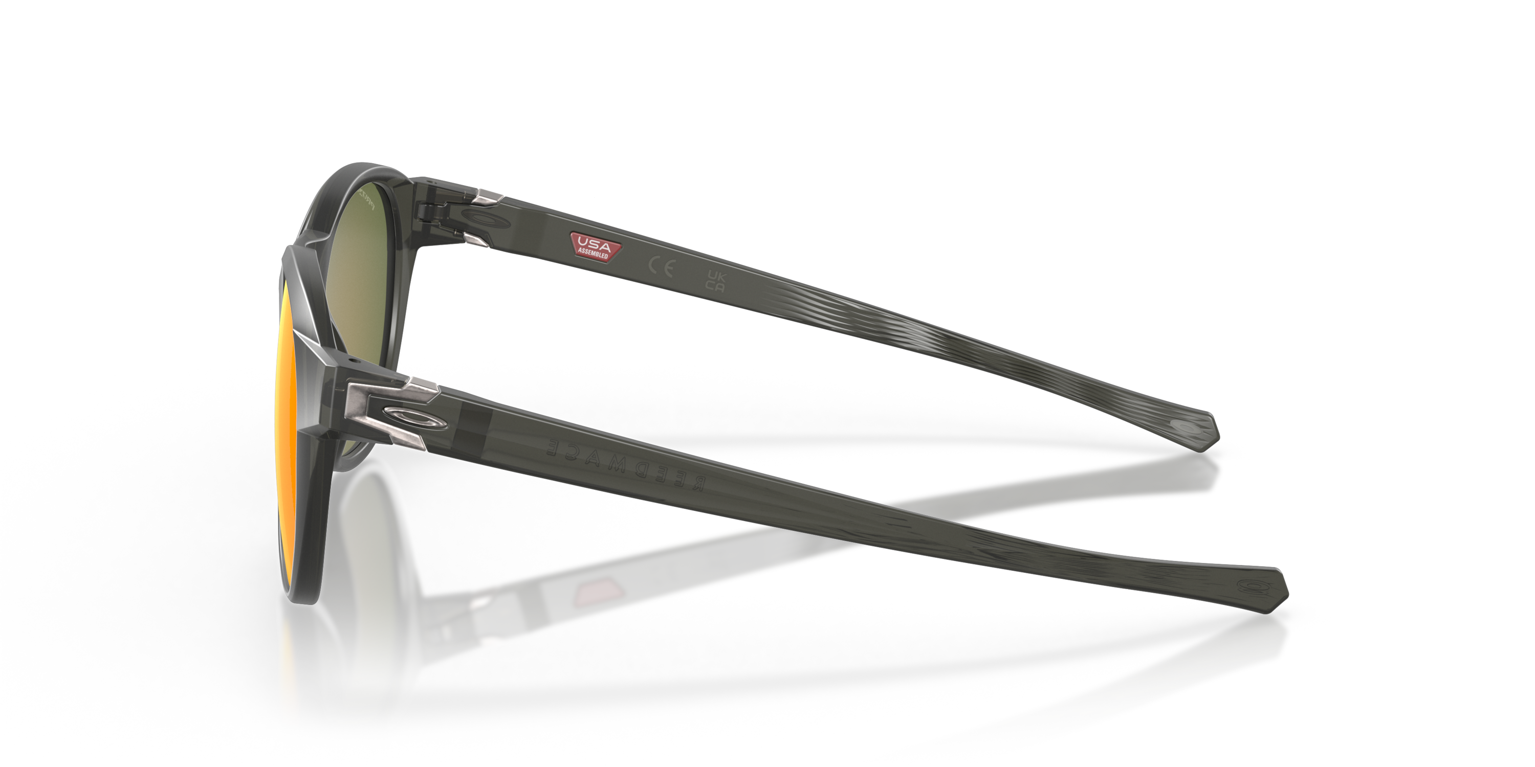Reedmace Prizm Ruby Polarized Lenses, Matte Grey Smoke Frame Sunglasses ...