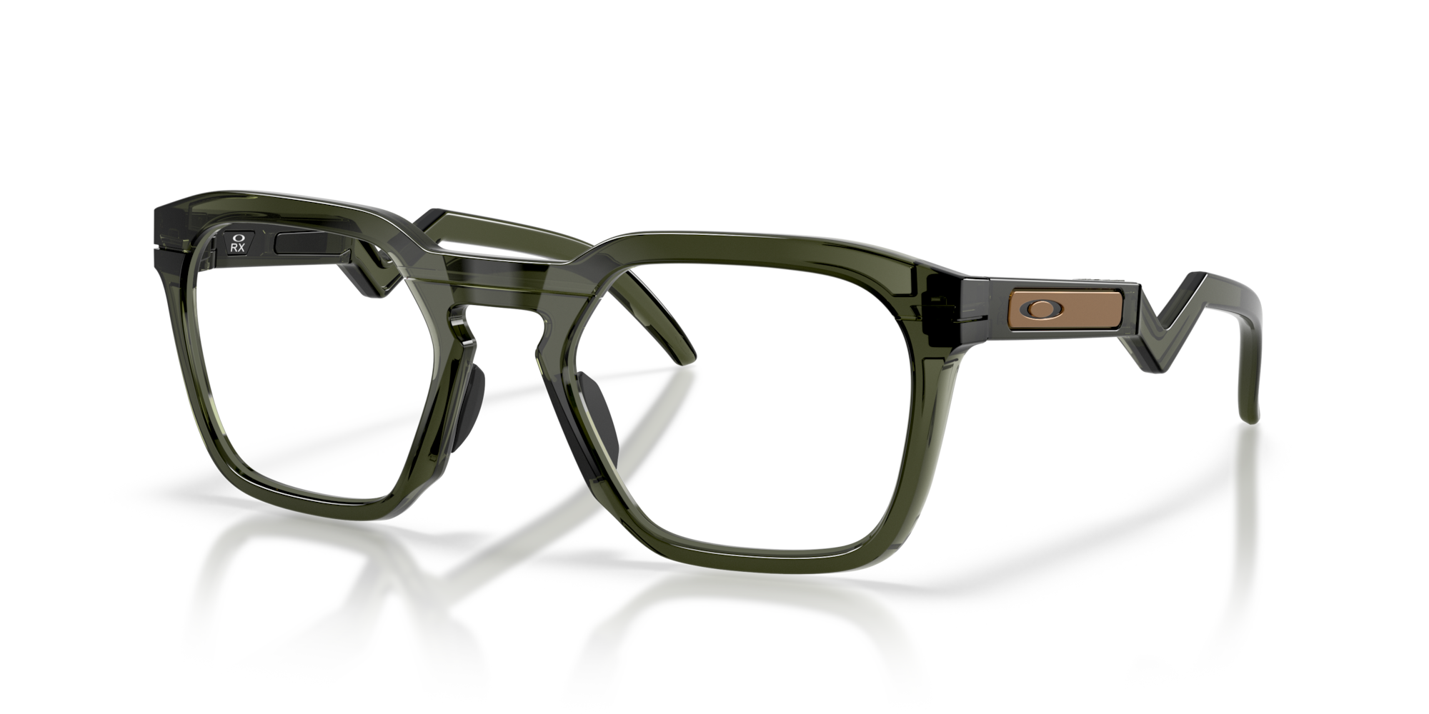 Oakley HSTN SQ Eyeglasses with Olive Ink Frame | Oakley® GB
