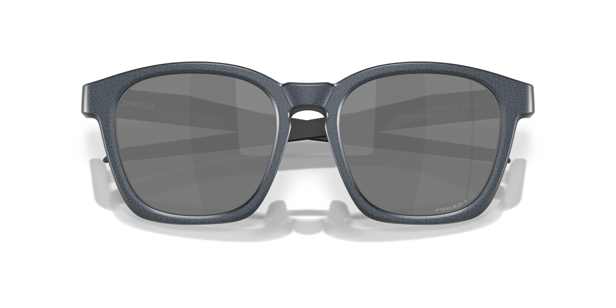 Oakley Shackle Sunglasses with Blue Steel Frame and Prizm Black Lenses ...