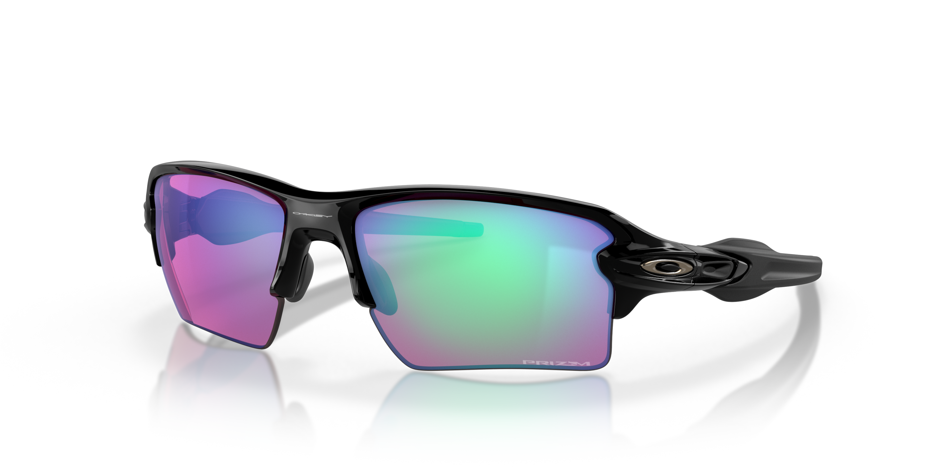 Flak® 2.0 XL Prizm Golf Lenses, Polished Black Frame Sunglasses ...