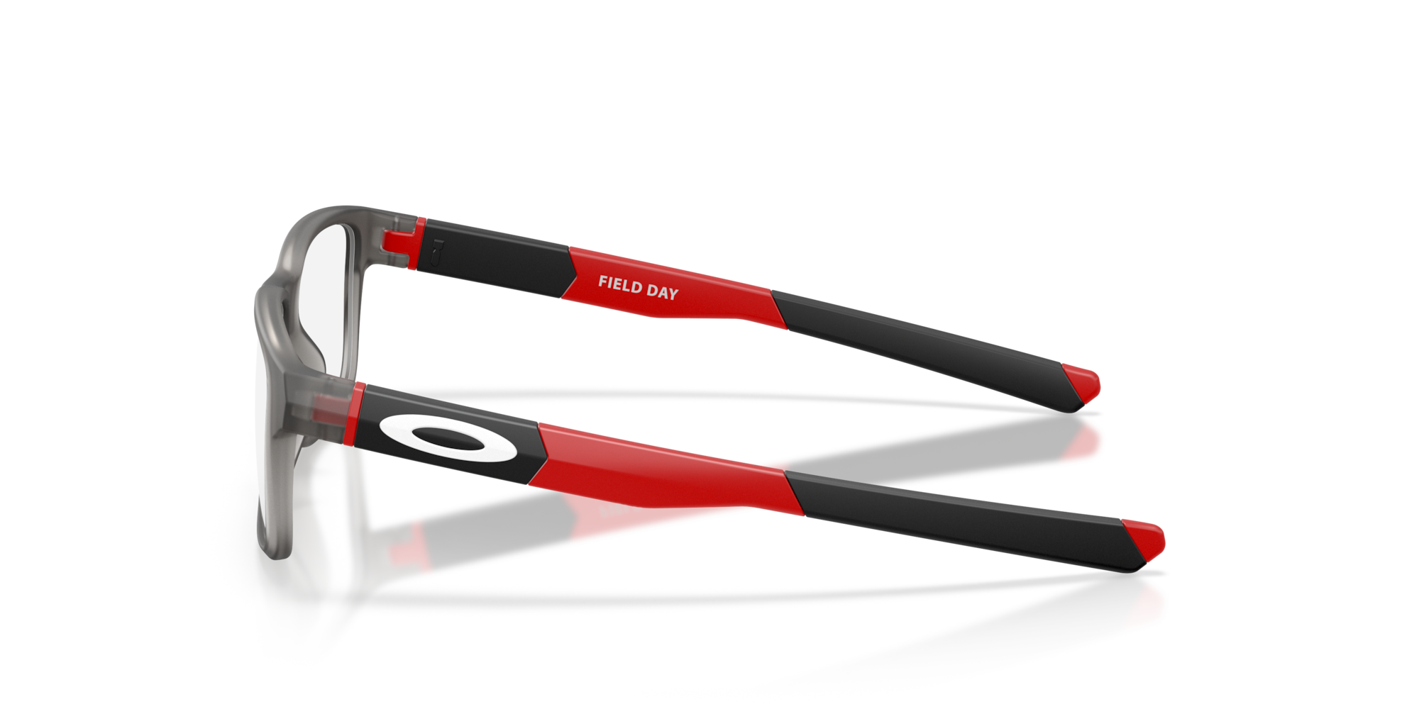 Oakley Field Day (Youth Fit) Eyeglasses with Satin Grey Smoke Frame ...