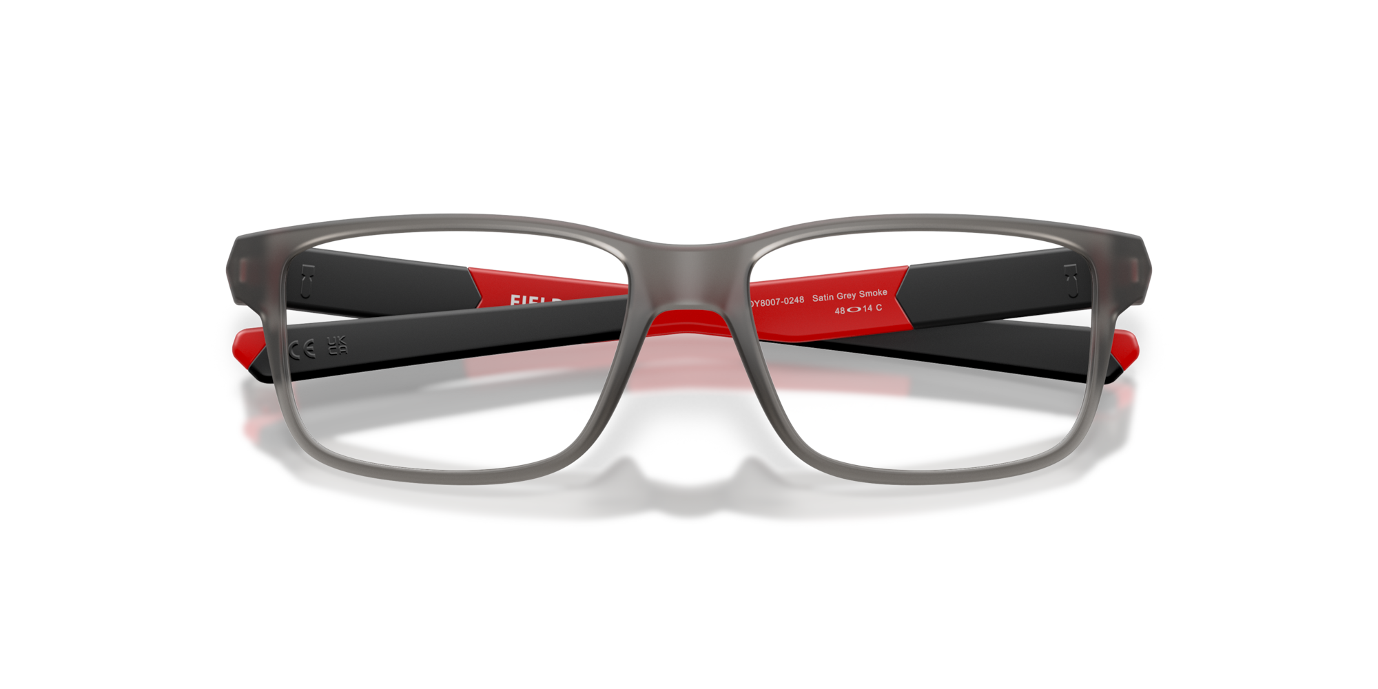 Oakley Field Day (Youth Fit) Eyeglasses with Satin Grey Smoke Frame ...