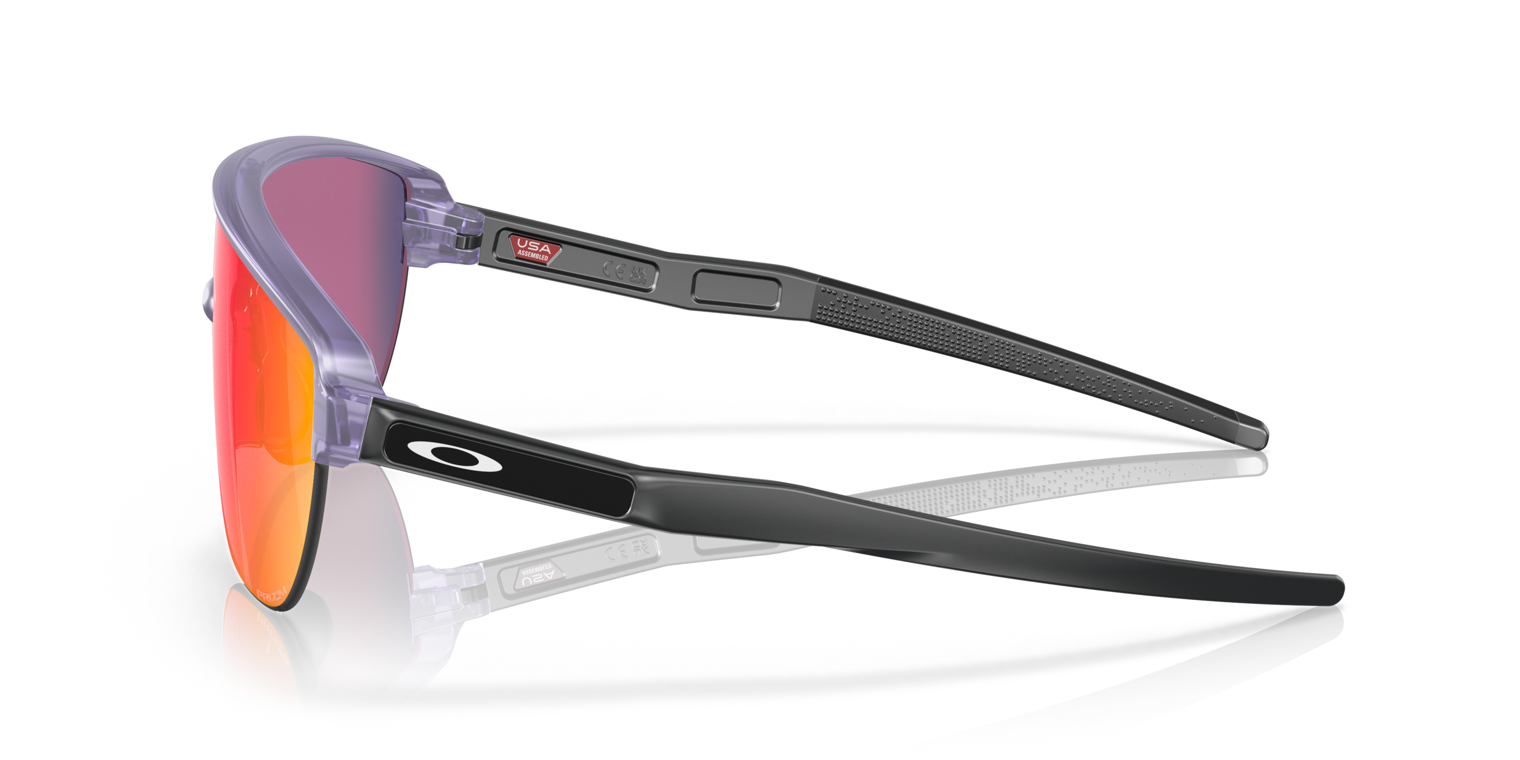 Corridor Prizm Road Lenses, Matte Transparent Lilac Frame Sunglasses ...