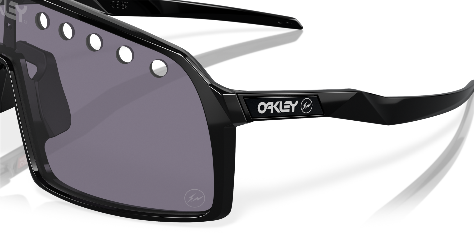 Oakley X FRAGMENT - Sutro Vented (Low Bridge Fit) Prizm Grey Lenses ...