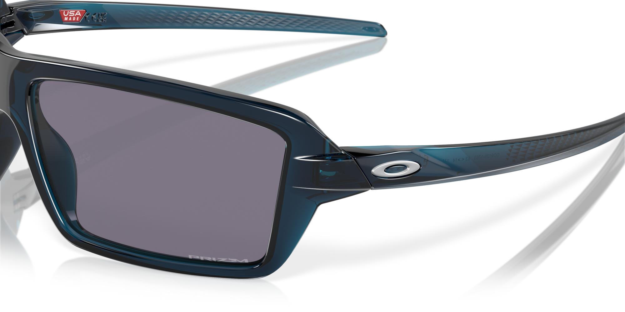 Cables Prizm Grey Lenses, Transparent Poseidon Frame Sunglasses ...