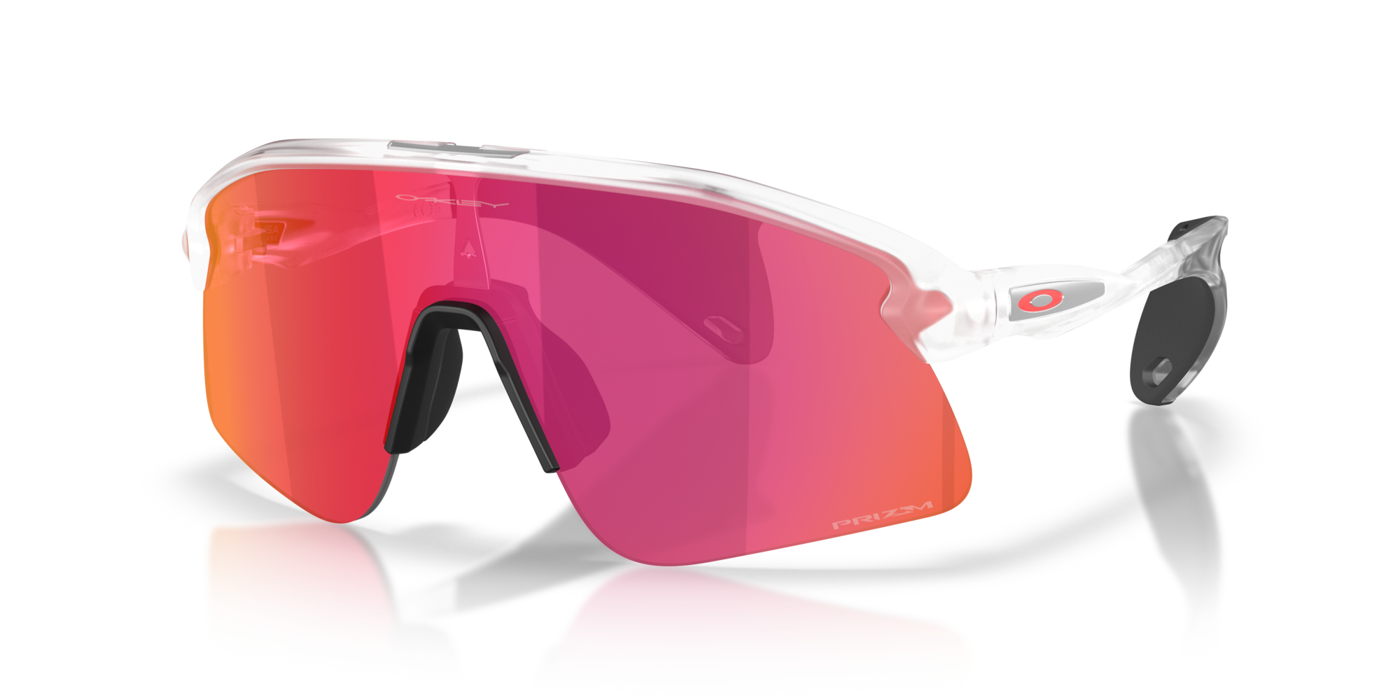 Stunt Devil S Prizm Field Lenses, Matte Clear Frame Sunglasses | Oakley® GB