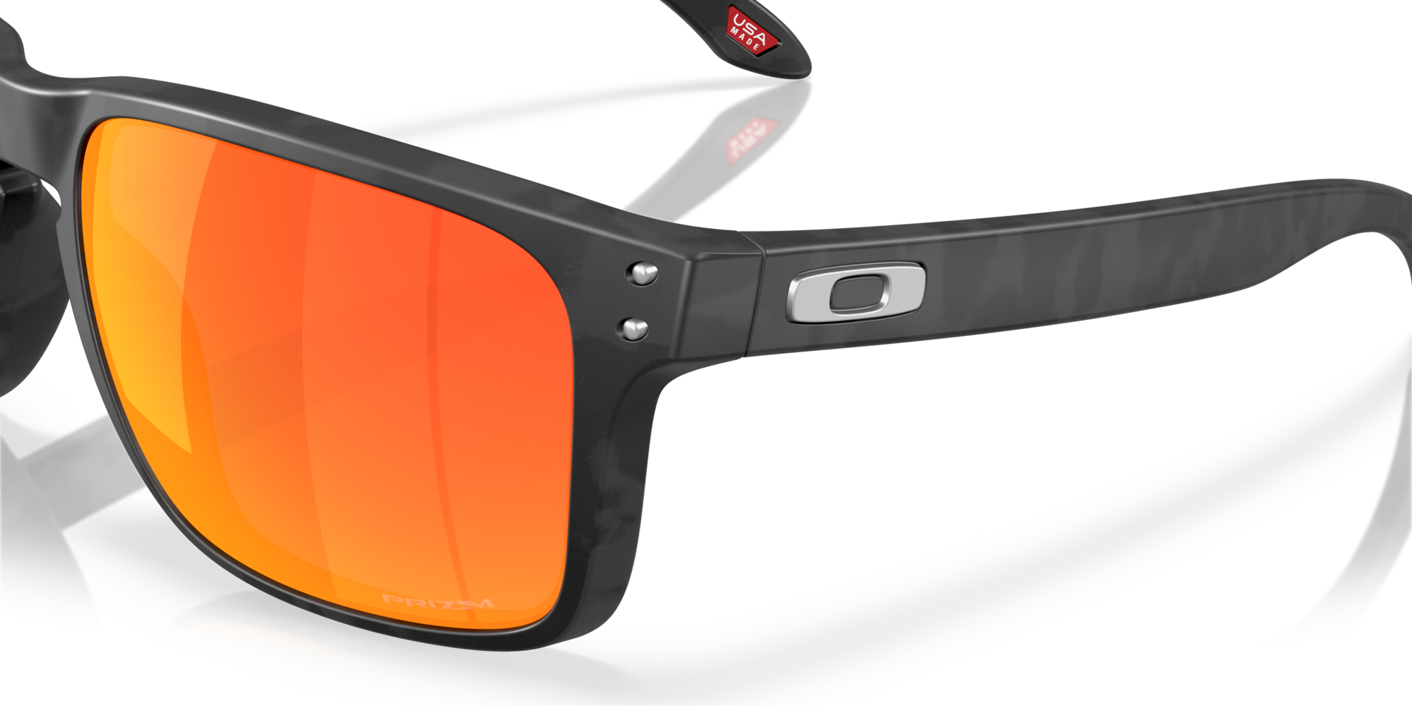Holbrook™ XXL Prizm Ruby Lenses, Matte Black Camo Frame Sunglasses ...