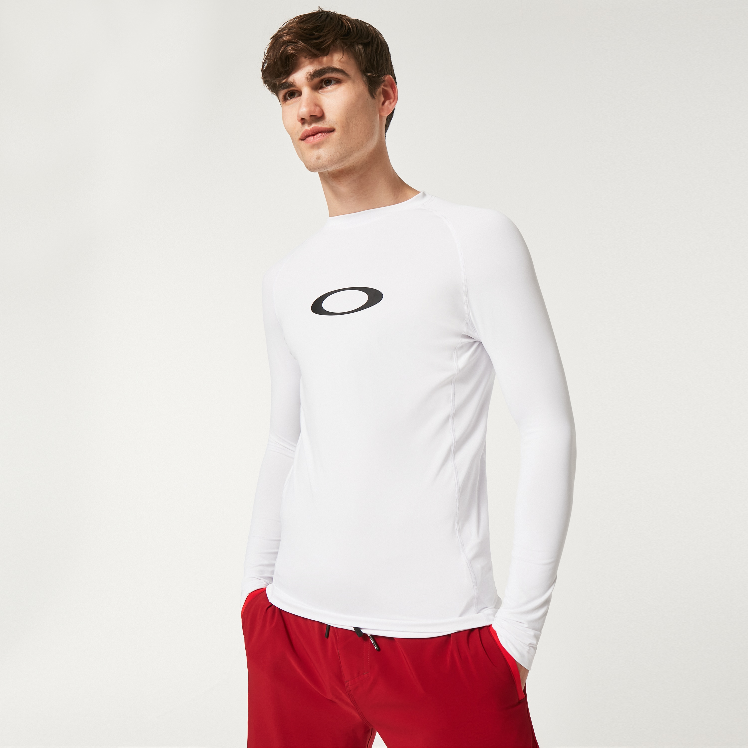Oakley Oakley Ellipse Rashguard Ls - White | Oakley® GB