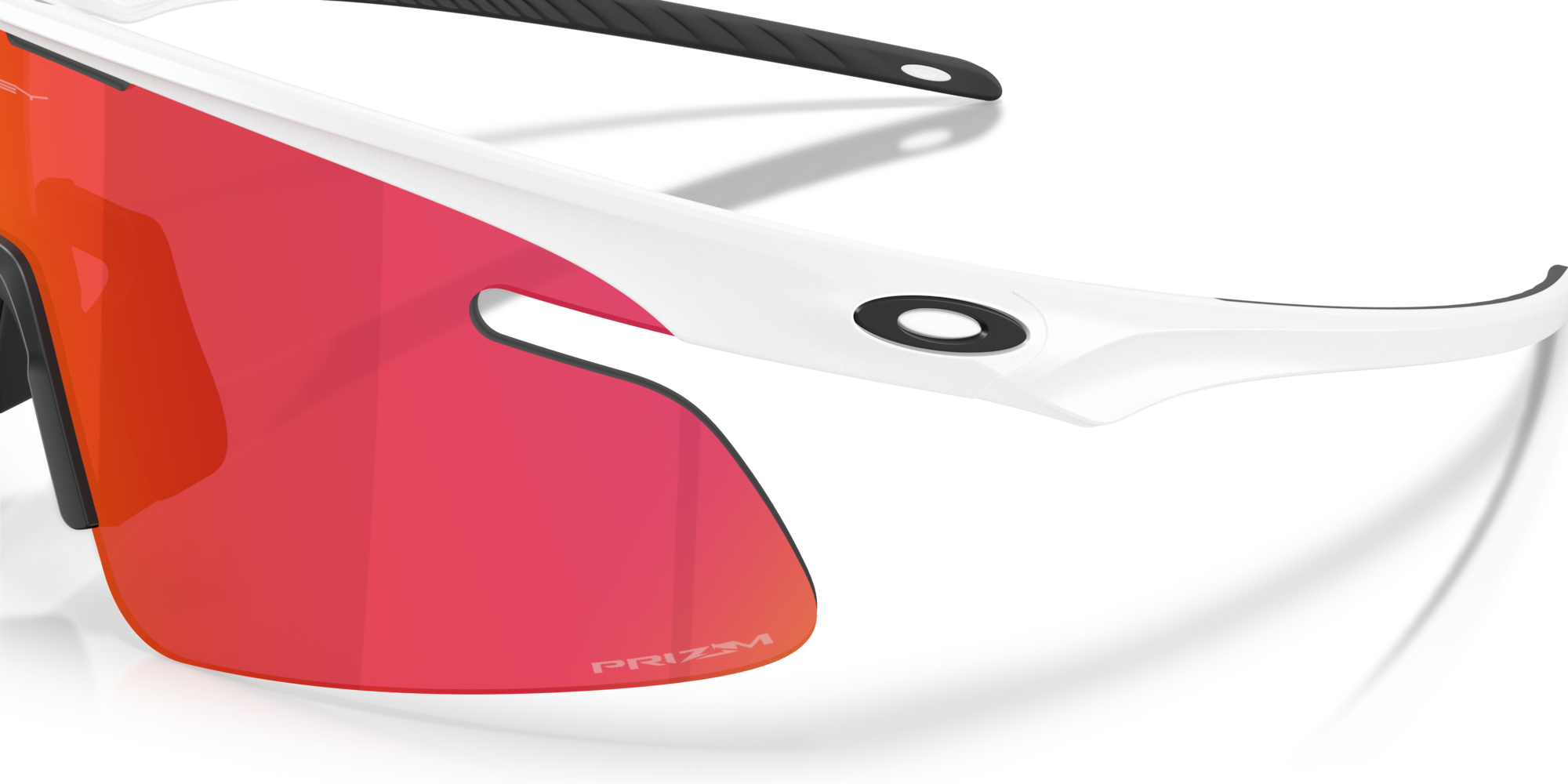 RSLV Lite Prizm Field Lenses, Matte White Frame Sunglasses | Oakley ...