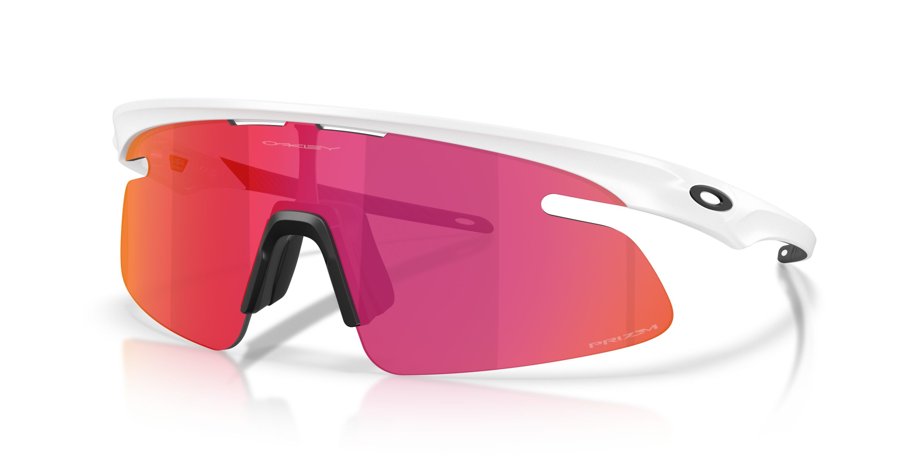 Lunettes de soleil Prizm Field Matte White RSLV Lite | Oakley® FR