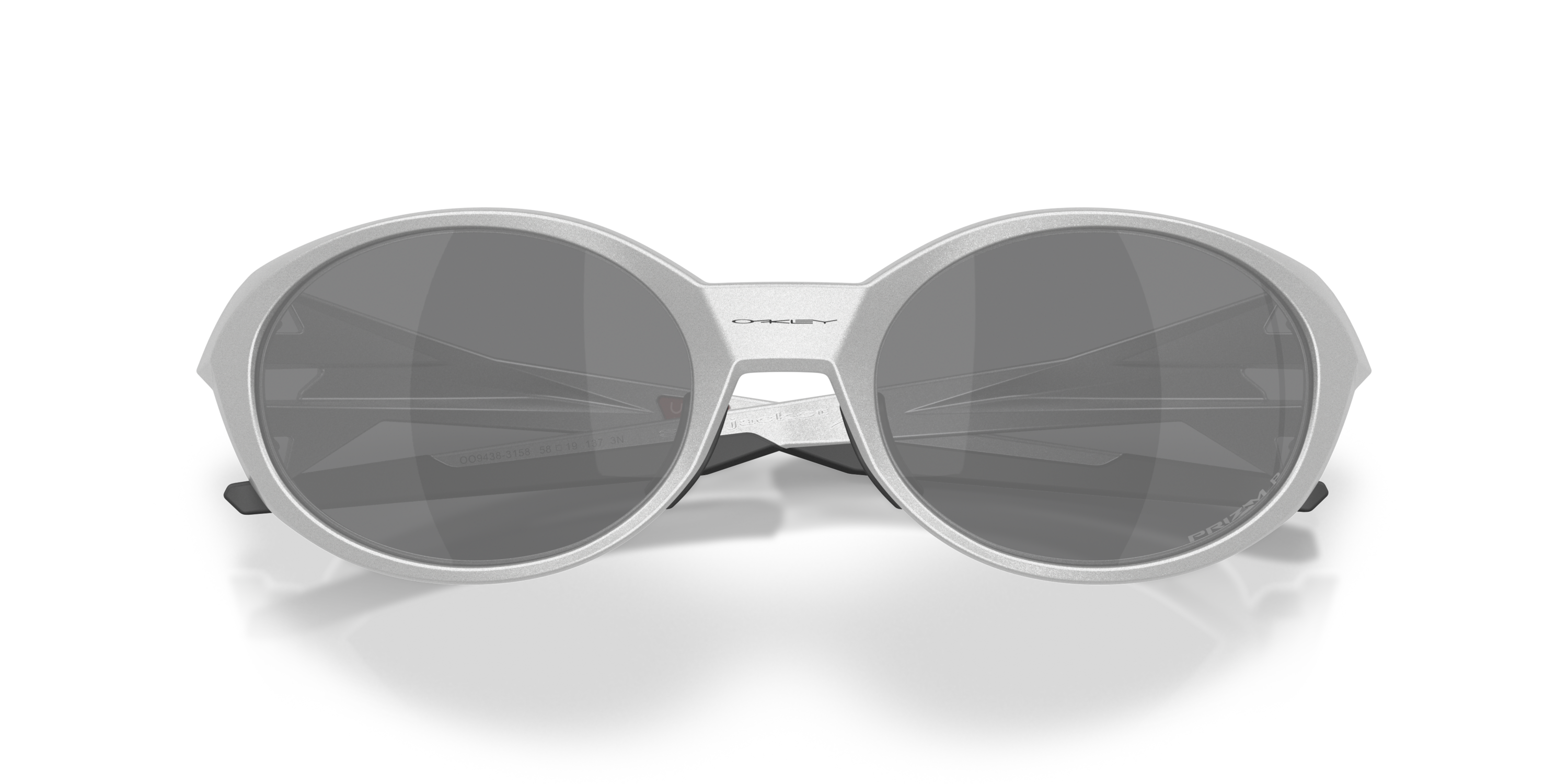 Eye Jacket™ Redux Prizm Black Polarized Lenses, Silver Frame Sunglasses ...