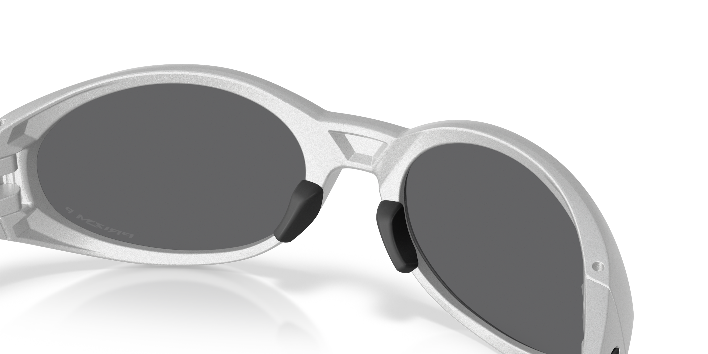 Eye Jacket™ Redux Prizm Black Polarized Lenses, Silver Frame Sunglasses ...