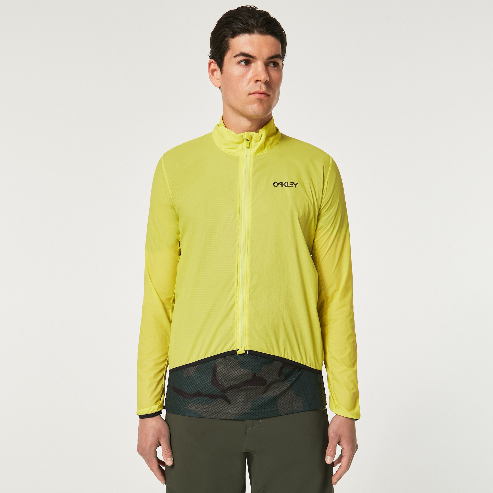 Oakley Elements Packable Jacket - Yellow Fluo | Oakley® EU