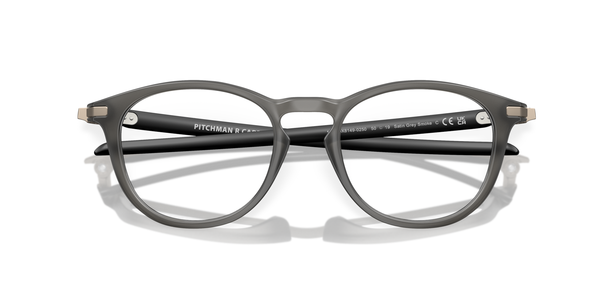 Oakley Pitchman™ R Carbon Eyeglasses with Satin Grey Smoke Frame ...