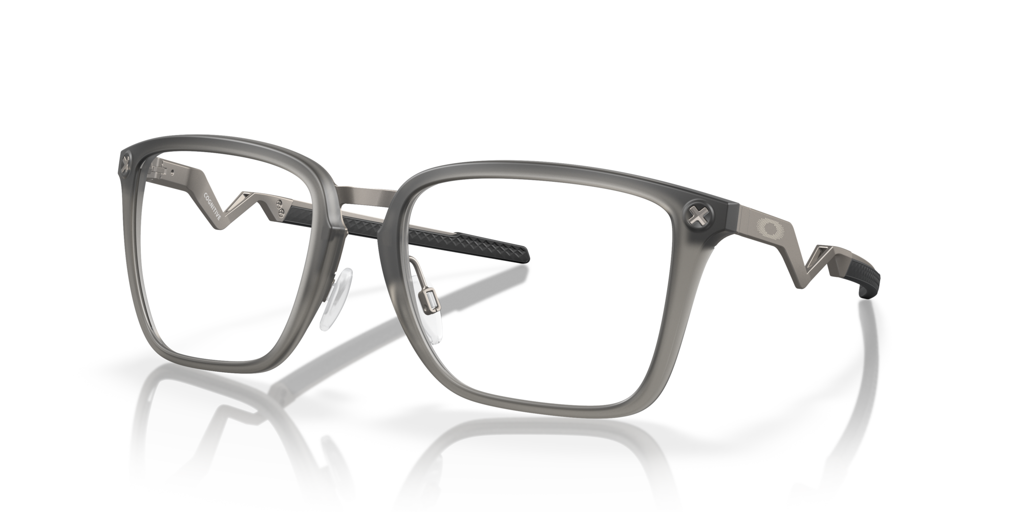 Cognitive Satin Grey Smoke Eyeglasses | Oakley® US