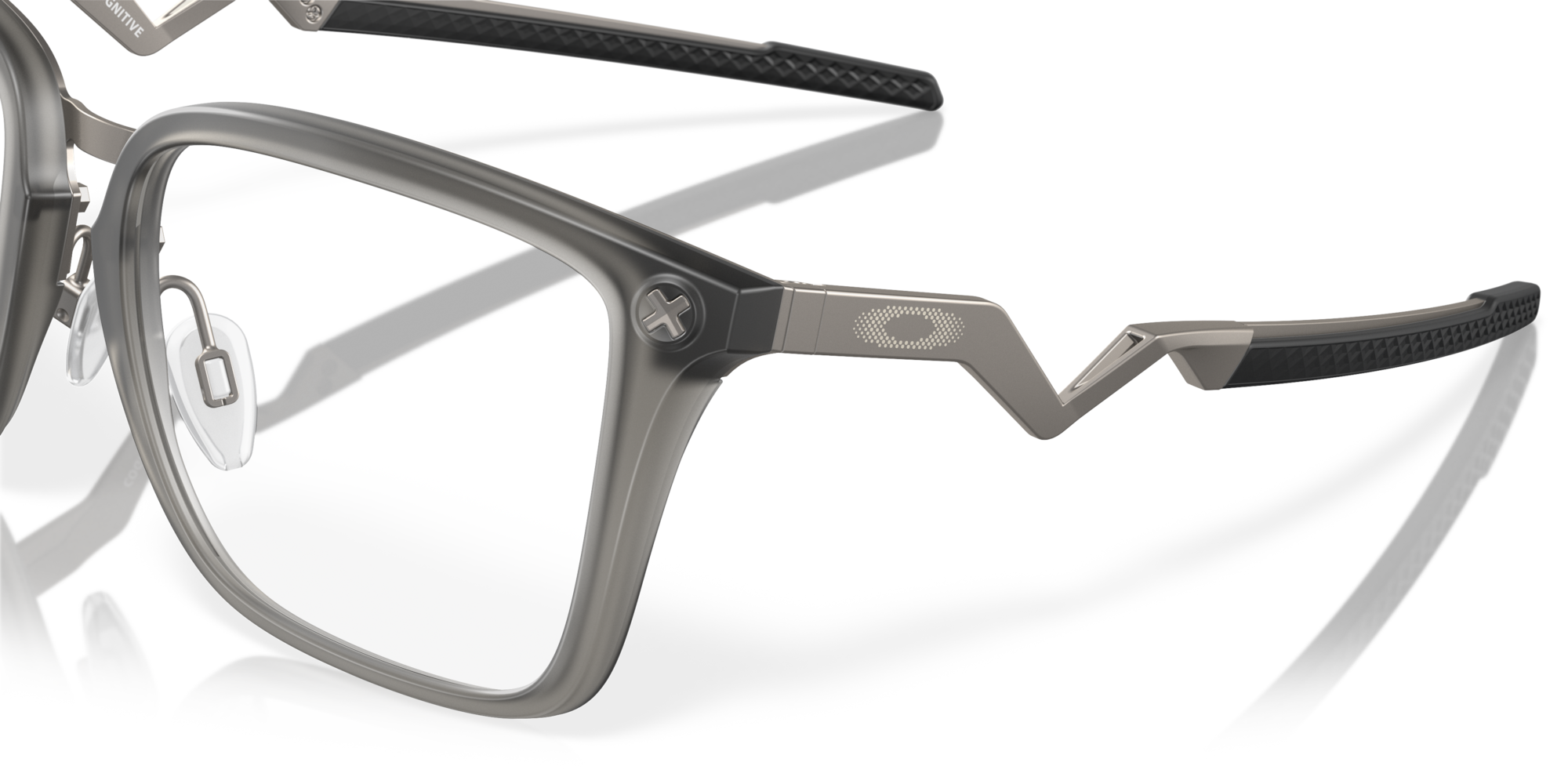 Cognitive Satin Grey Smoke Eyeglasses | Oakley® US
