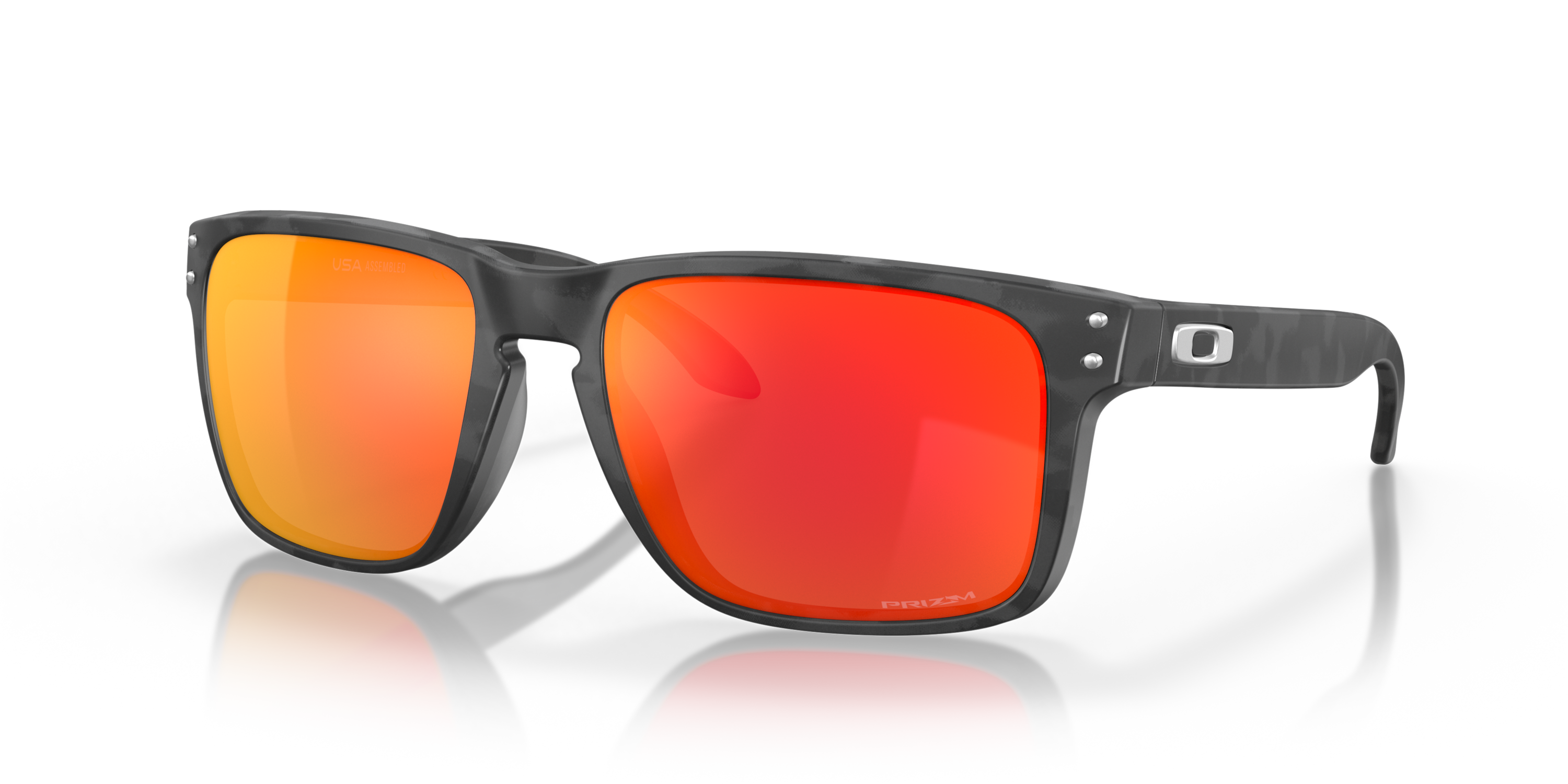 Holbrook™ XL Prizm Ruby Lenses, Matte Black Camo Frame Sunglasses ...