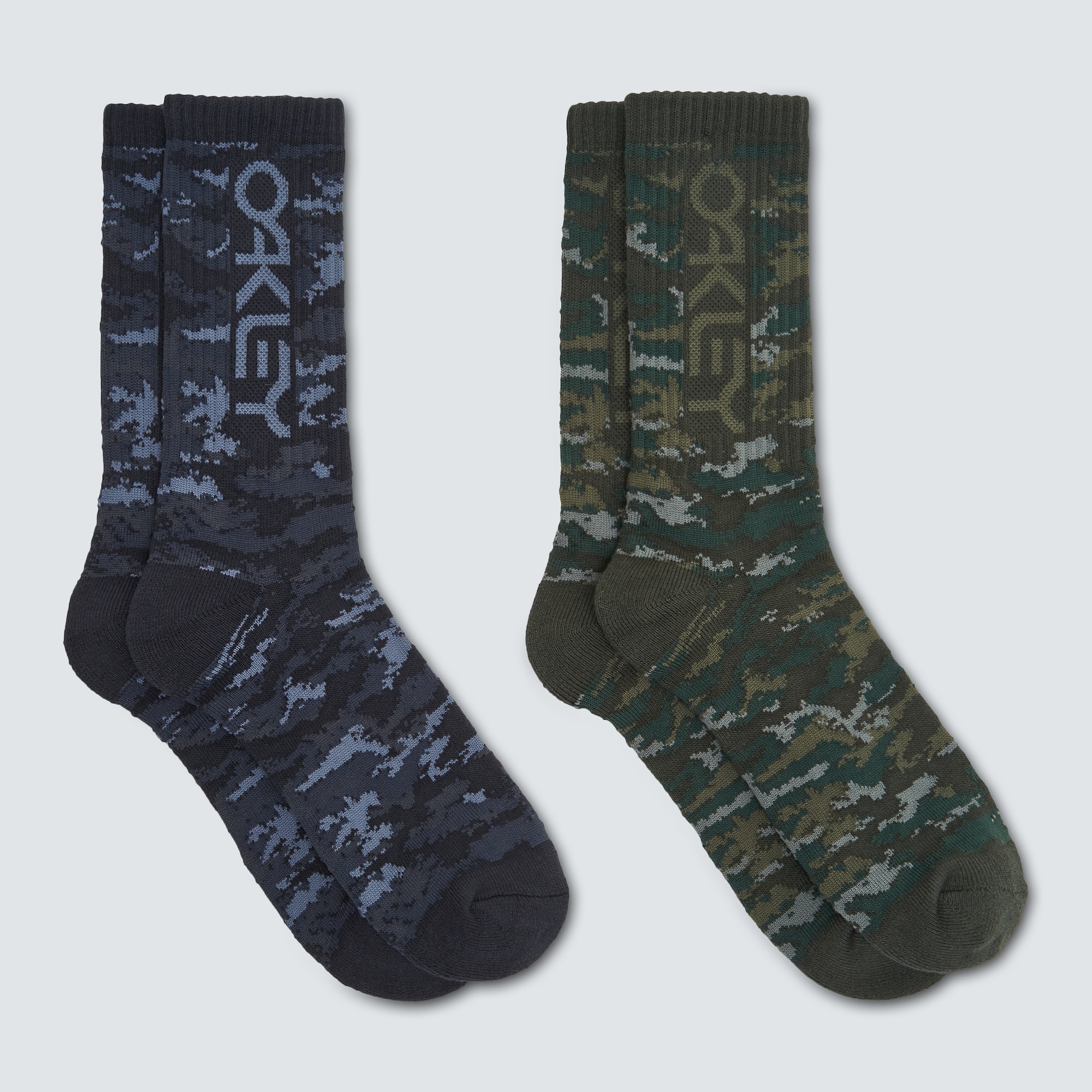 Oakley Camo B1B Rc Socks - Brush Tiger Camo Gray | Oakley® US