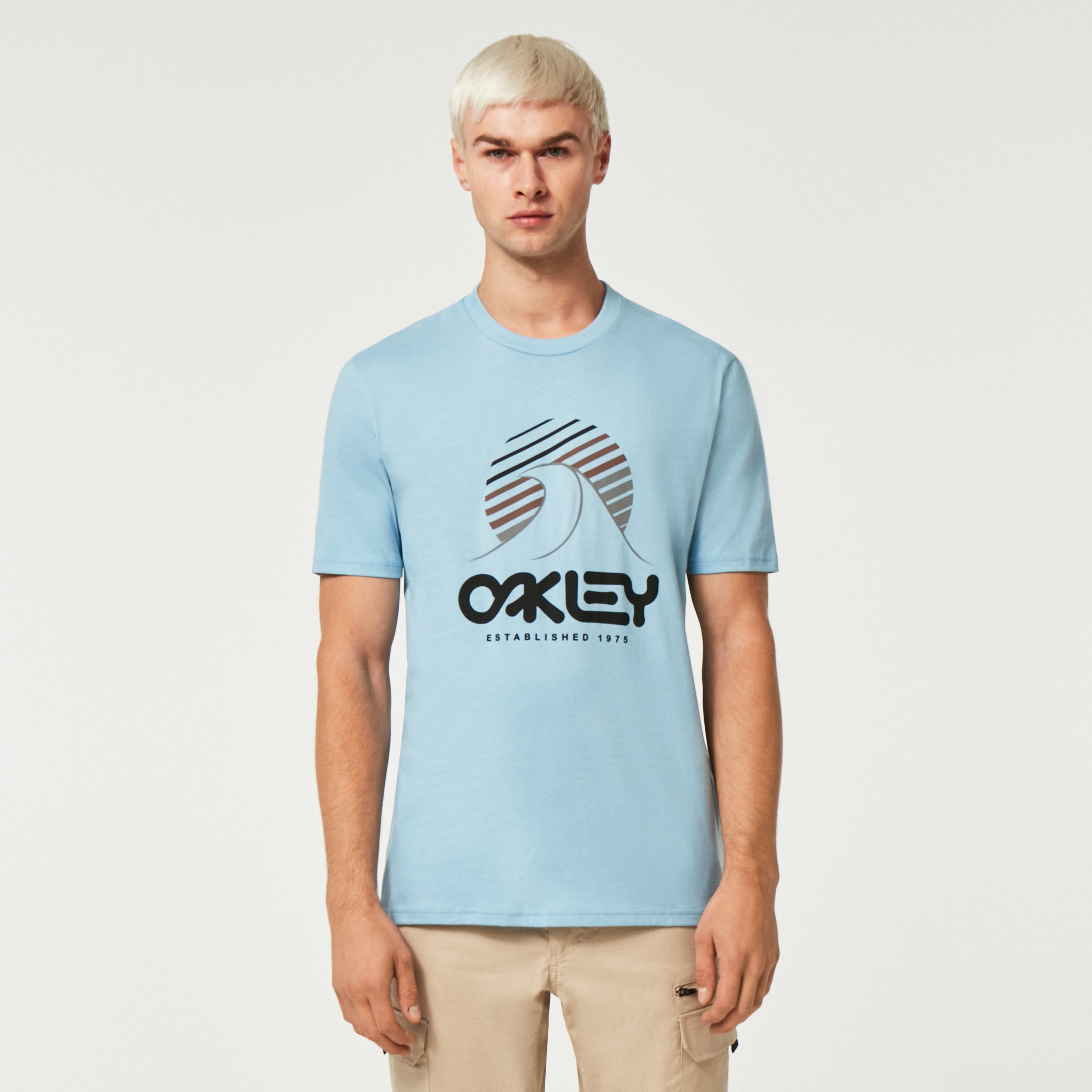 Oakley One Wave B1B Tee in Stonewash Blue | Oakley® US