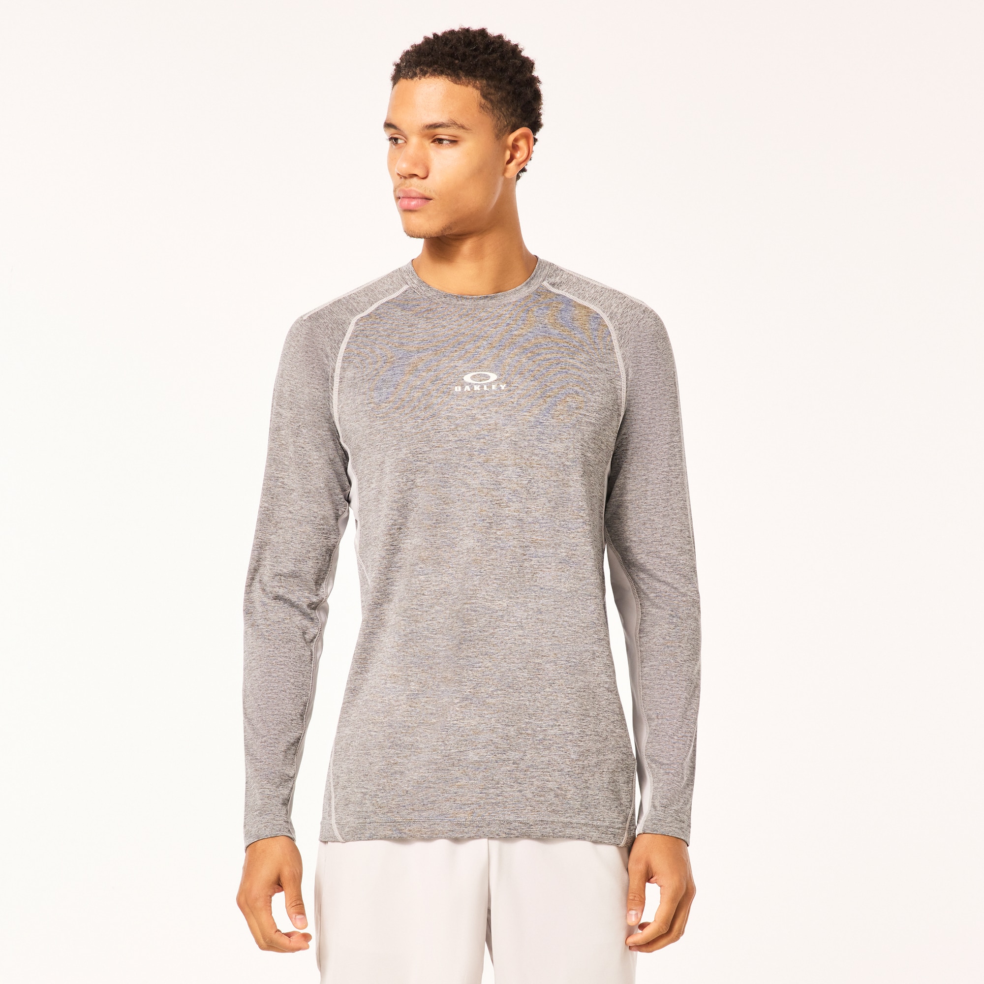 Oakley O Fit Rc LS Tee - Uniform/Lunar Heather | Oakley® US