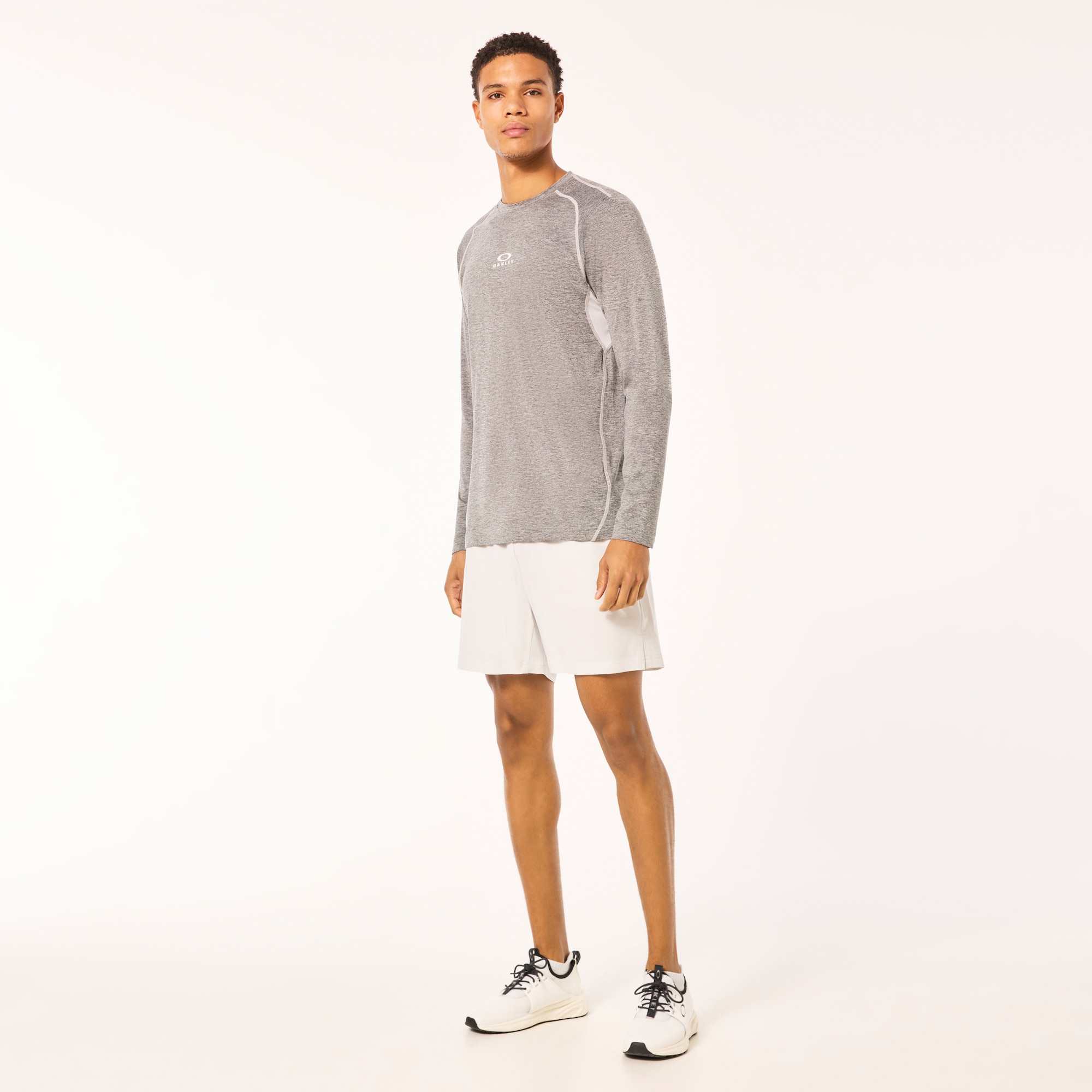 Oakley O Fit Rc LS Tee - Uniform/Lunar Heather | Oakley® US