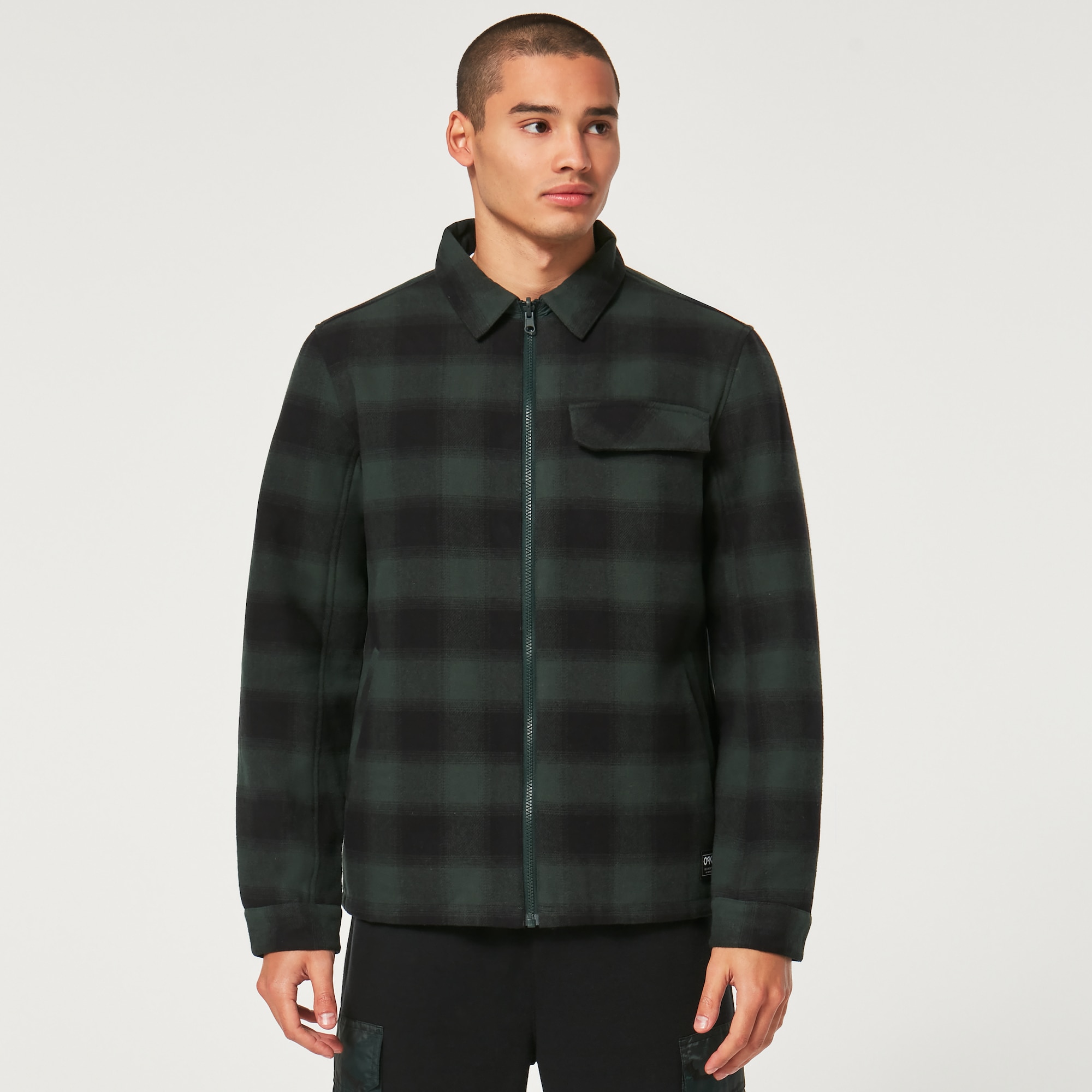 Oakley Alpine Plaid Reversible Jacket - Hunter Green | Oakley® US
