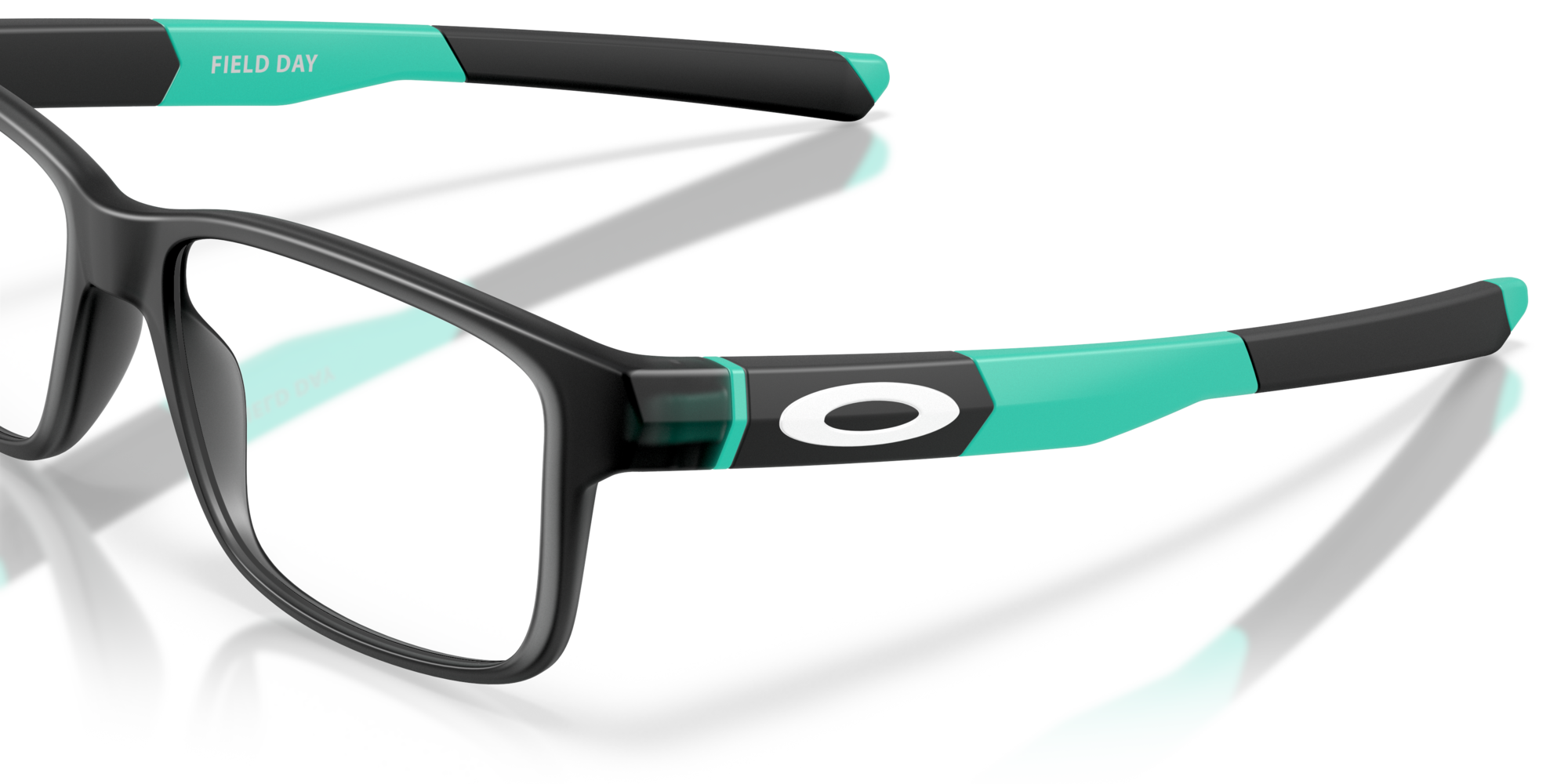 Oakley Field Day (Youth Fit) Eyeglasses with Black Ink Celeste Frame ...