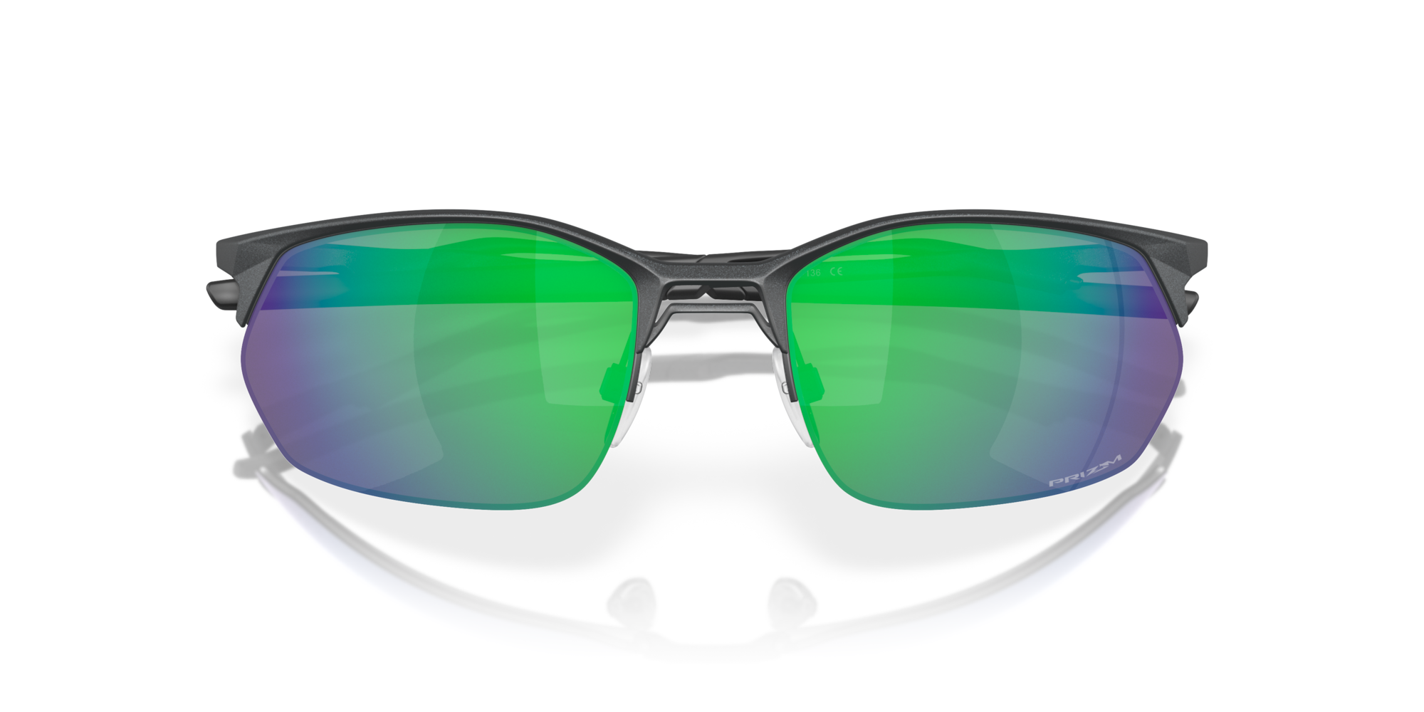 Oakley Wire Tap 2.0 Sunglasses with Satin Light Steel Frame and Prizm ...