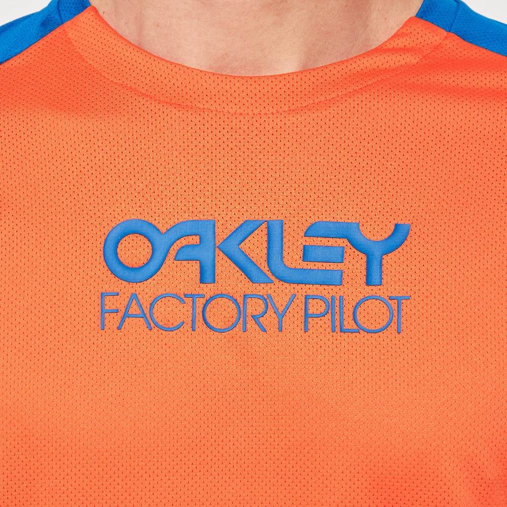 Oakley Factory Pilot Mtb LS Jersey - Scarlet Ibis | Oakley® US
