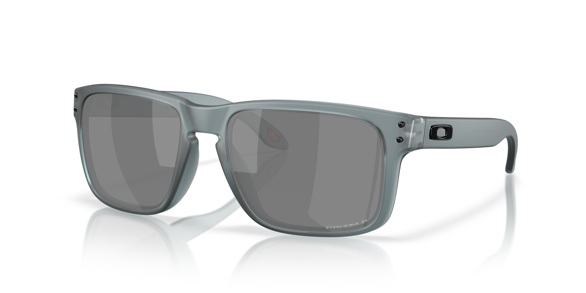 Holbrook™ Prizm Black Polarized Lenses, Matte Crystal Black Frame ...