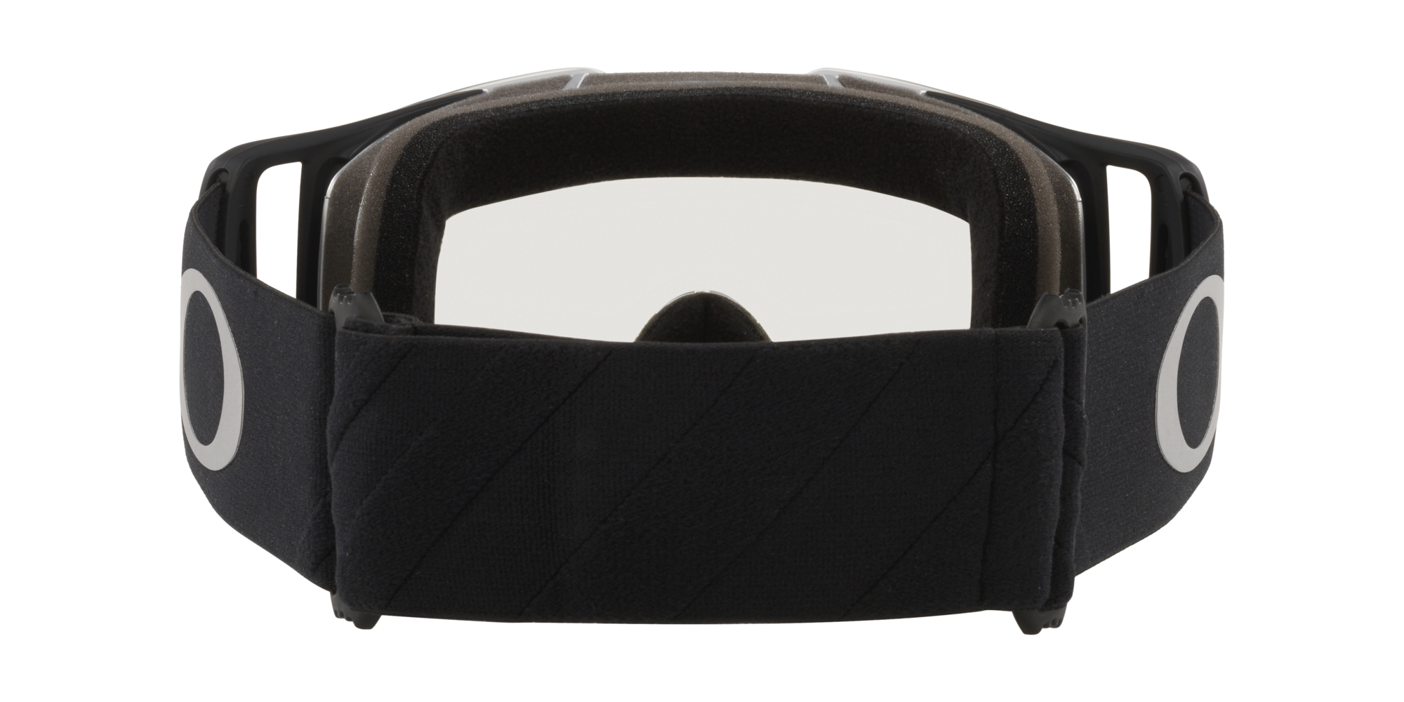 Oakley Front Line™ MX Goggles with Tuff Blocks Black Gunmetal Strap and ...