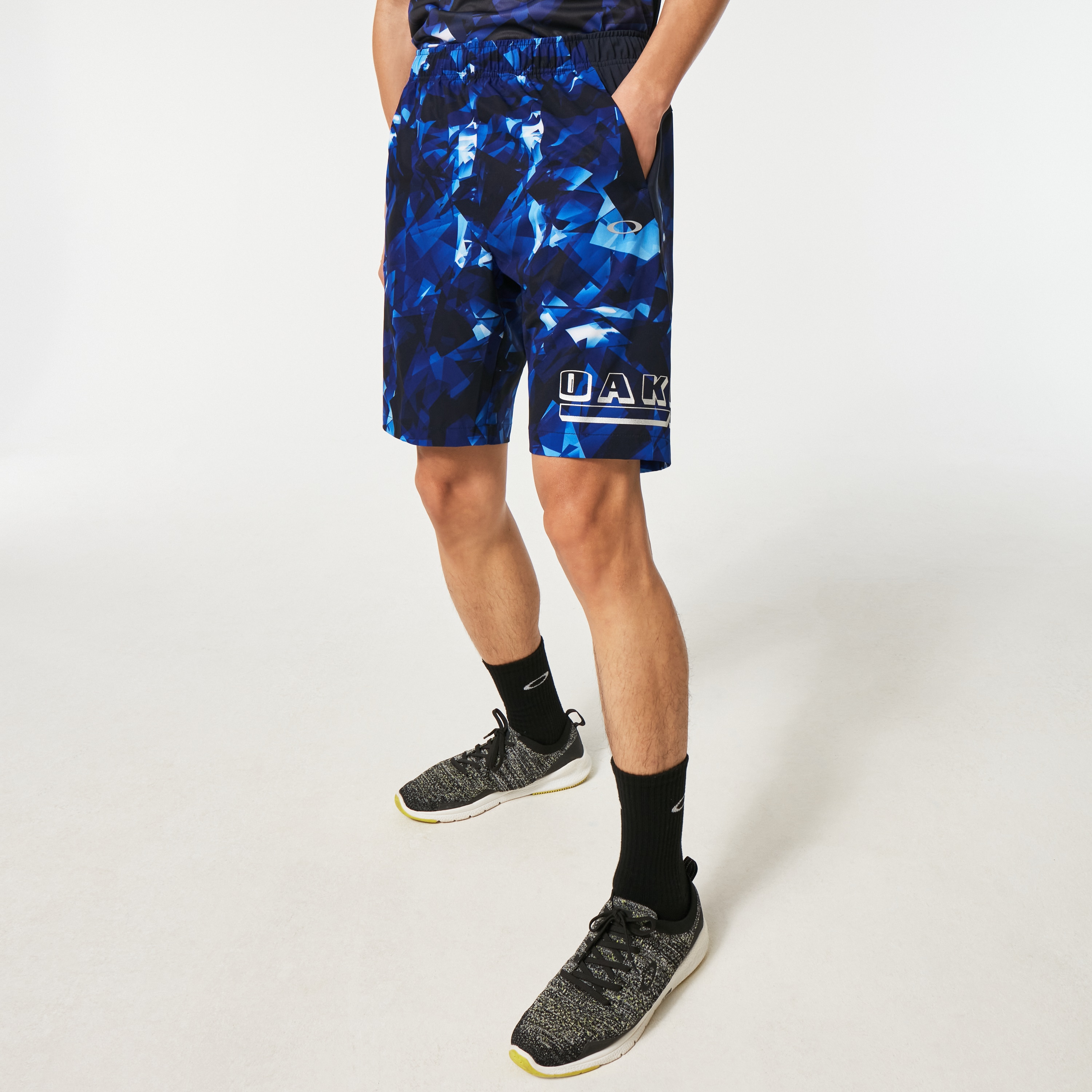 Oakley Striking Wind Shorts 9Inch 1.0 - Blue Storm Print | Oakley® JP