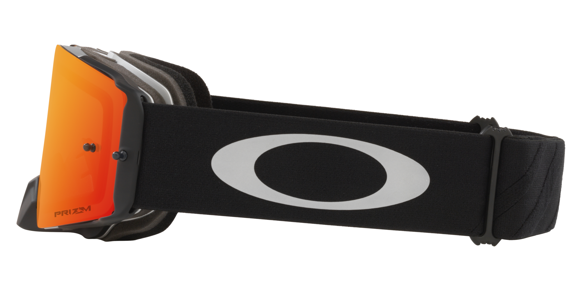 Oakley Front Line™ MX Goggles with Tuff Blocks Black Gunmetal Strap and ...