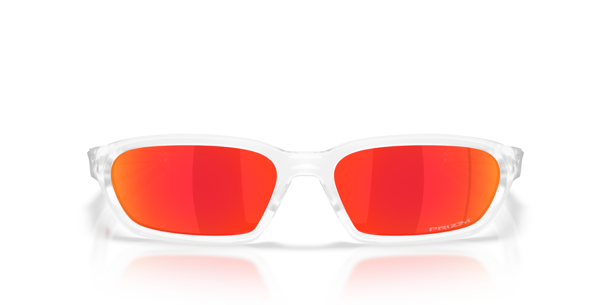 Terraforma Prizm Ruby Lenses, Matte Clear Frame Sunglasses | Oakley® GB