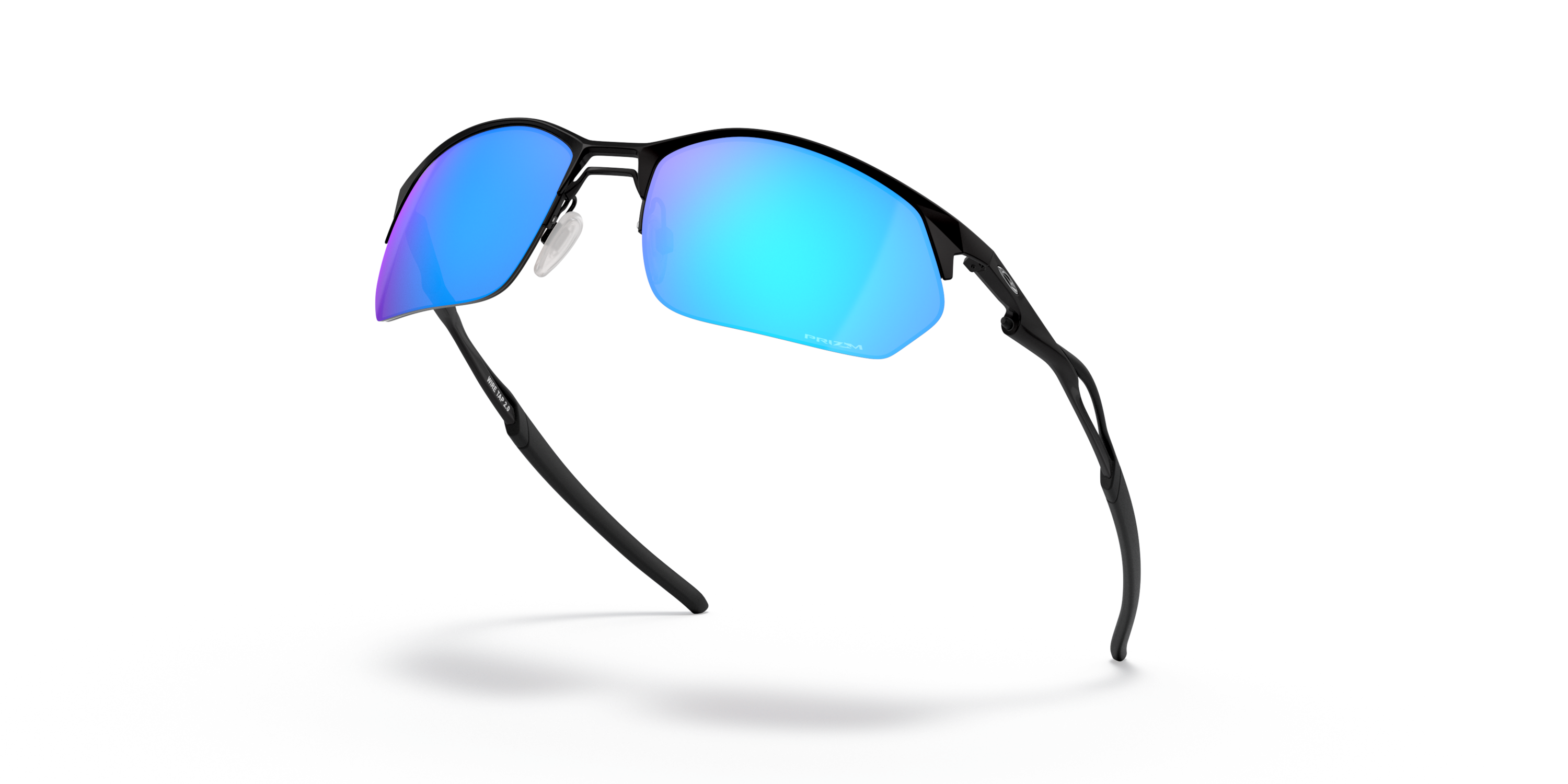 Oakley Wire Tap 2.0 Sunglasses with Satin Black Frame and Prizm ...