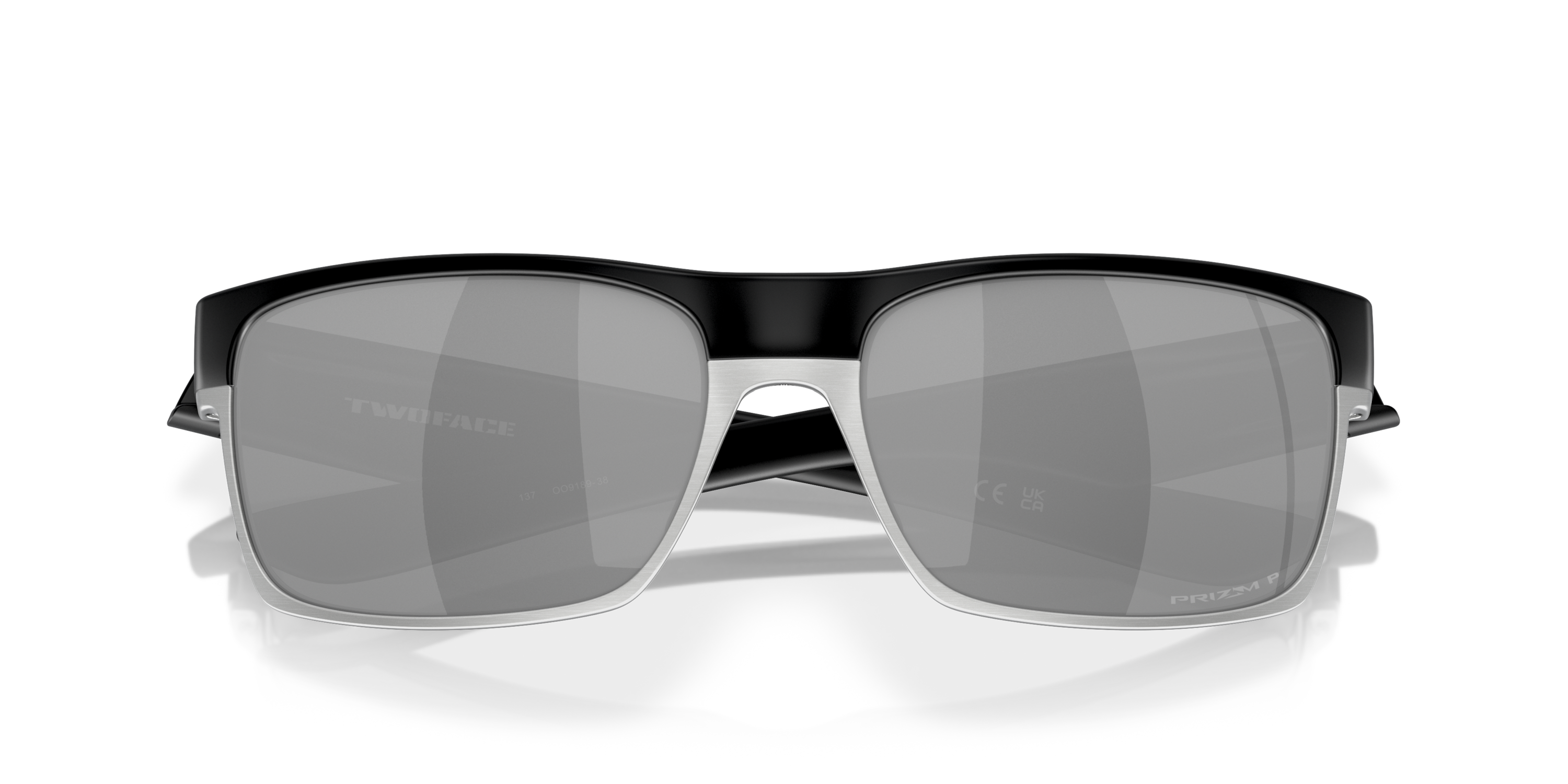 Oakley TwoFace™ Sunglasses with Matte Black Frame and Prizm Black ...